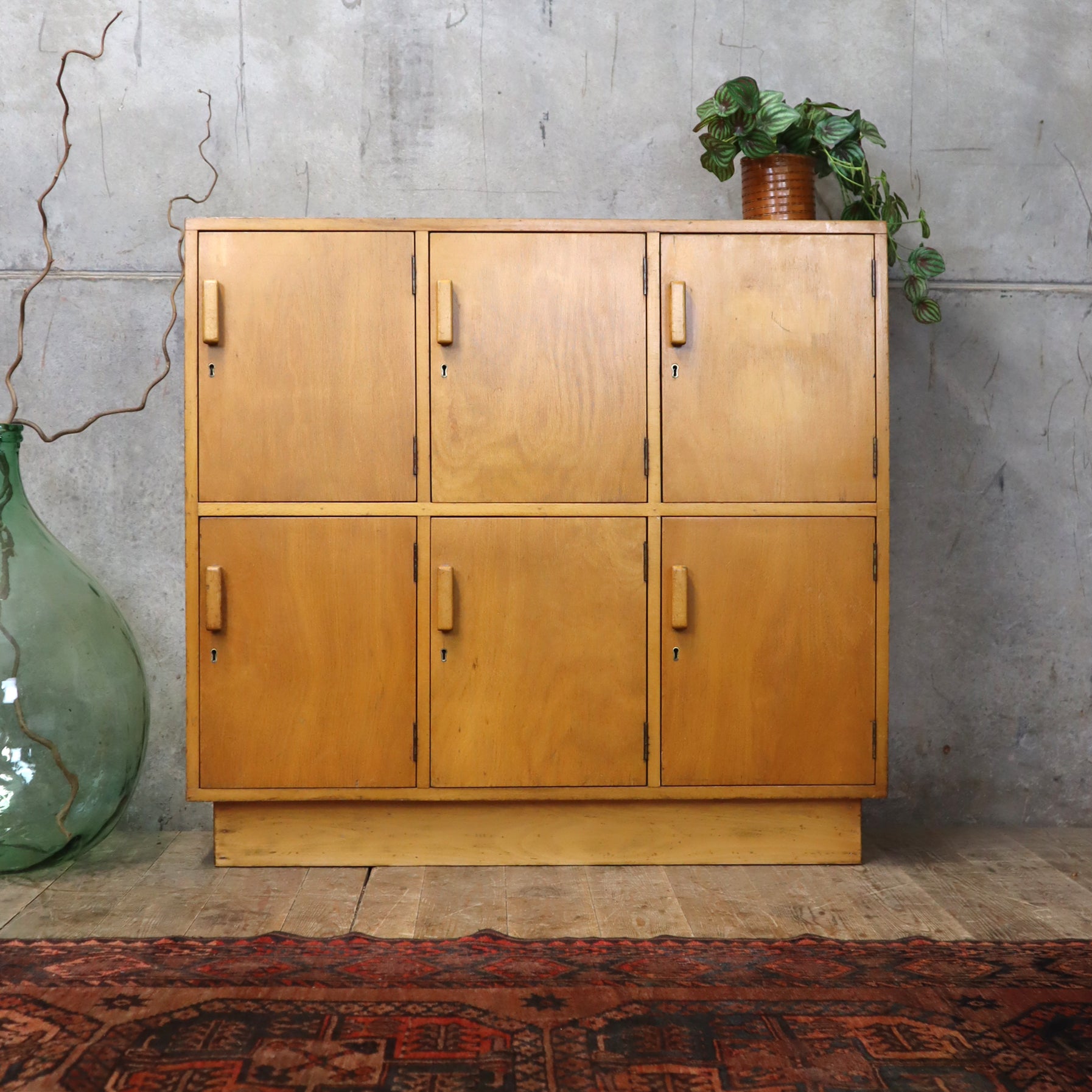 Vintage School Gym Wooden Lockers - 2207g – Mustard Vintage