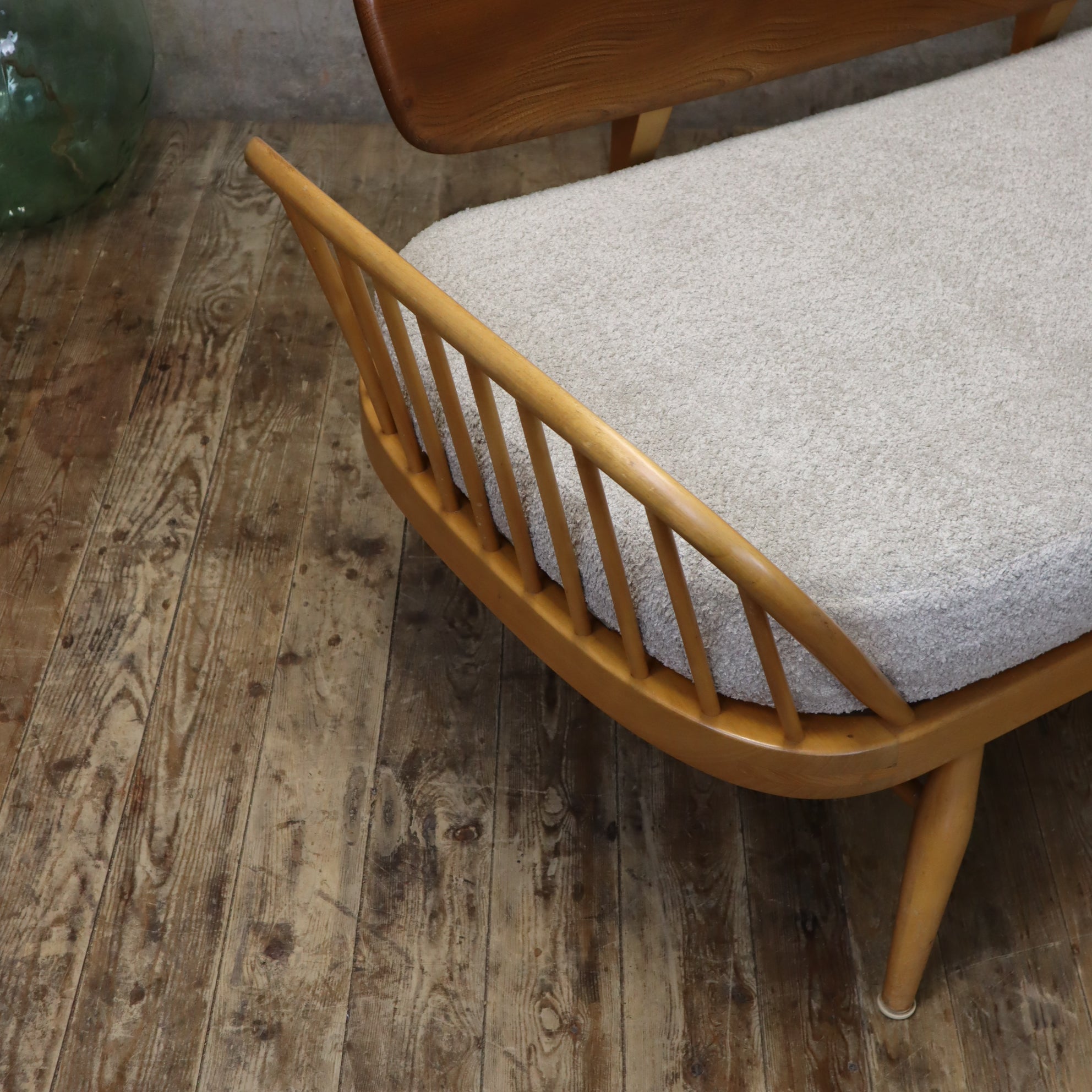 Mid Century Ercol 'Model 355' Studio Couch / Day Bed - 2906j – Mustard ...