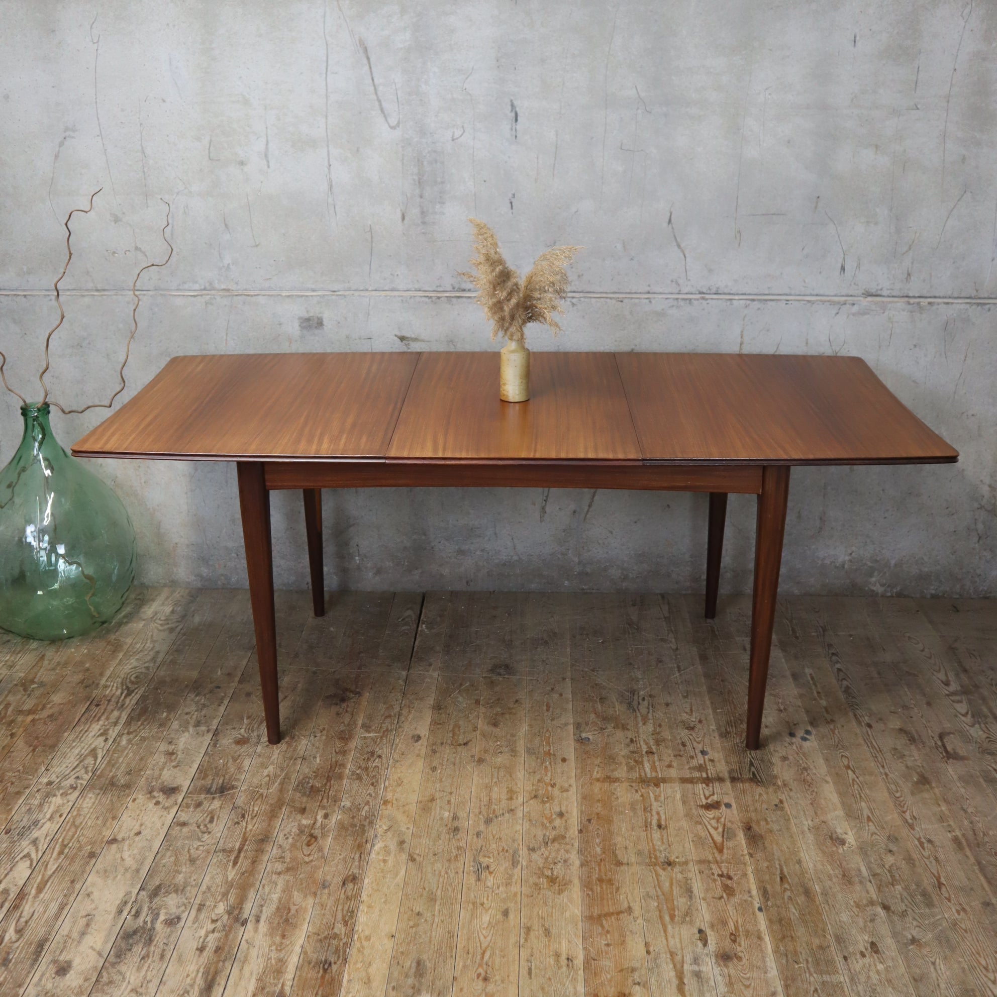 Richard Hornby Mid Century Extending Dining Table - 0206e – Mustard Vintage