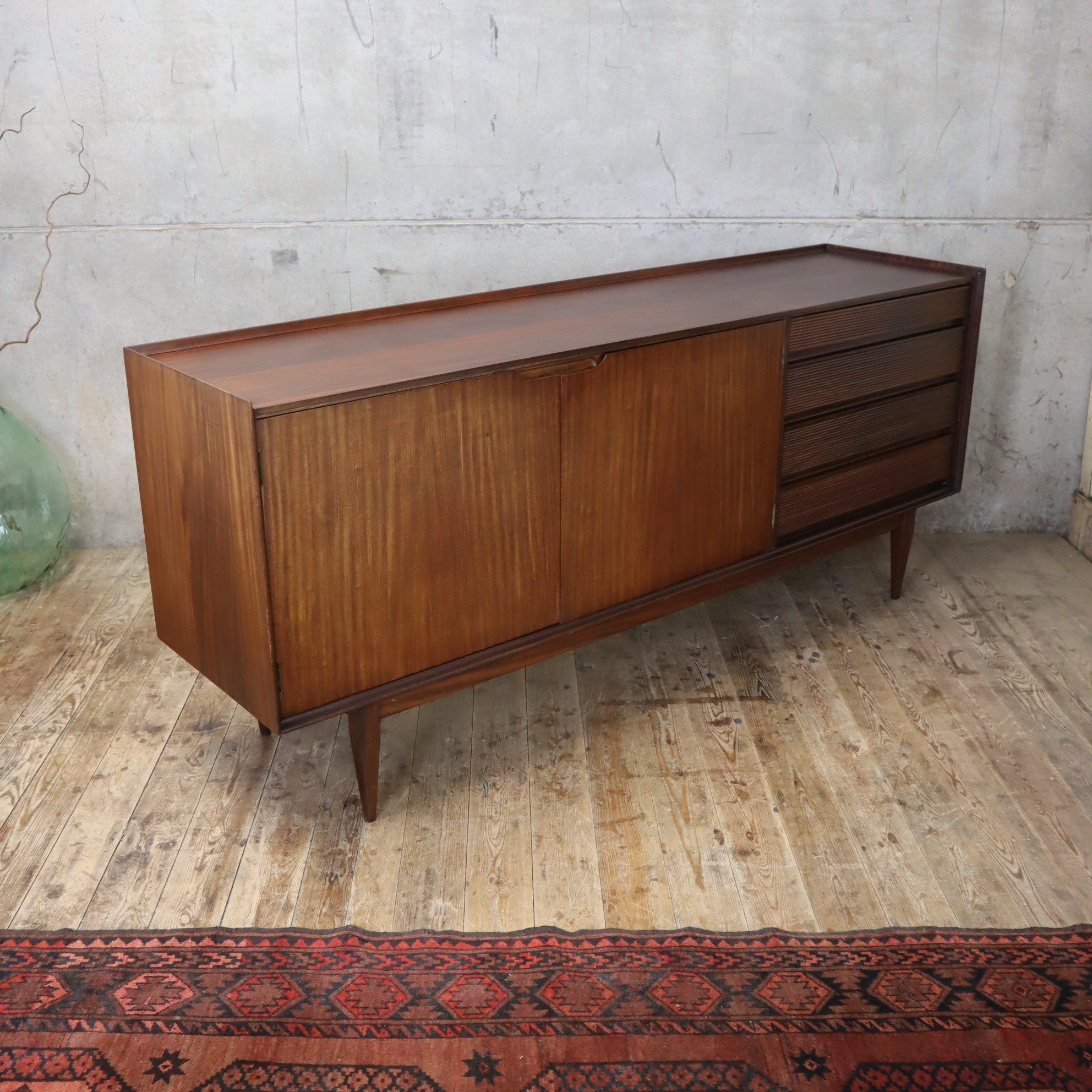 Rare Mid Century Richard Hornby Heals Sideboard - 2804b – Mustard Vintage