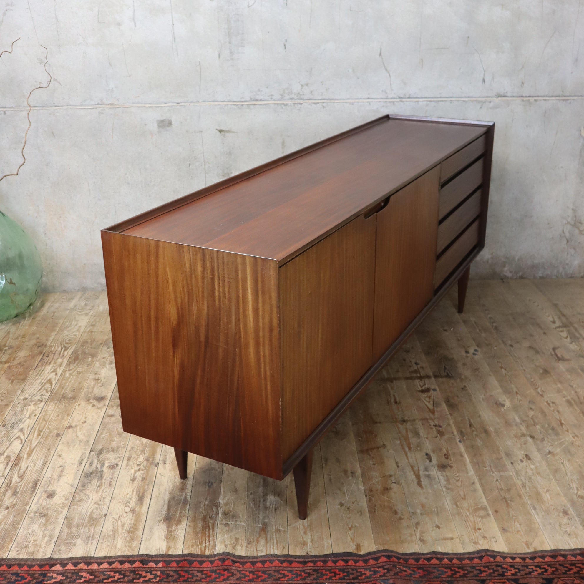Rare Mid Century Richard Hornby Heals Sideboard - 2804b – Mustard Vintage