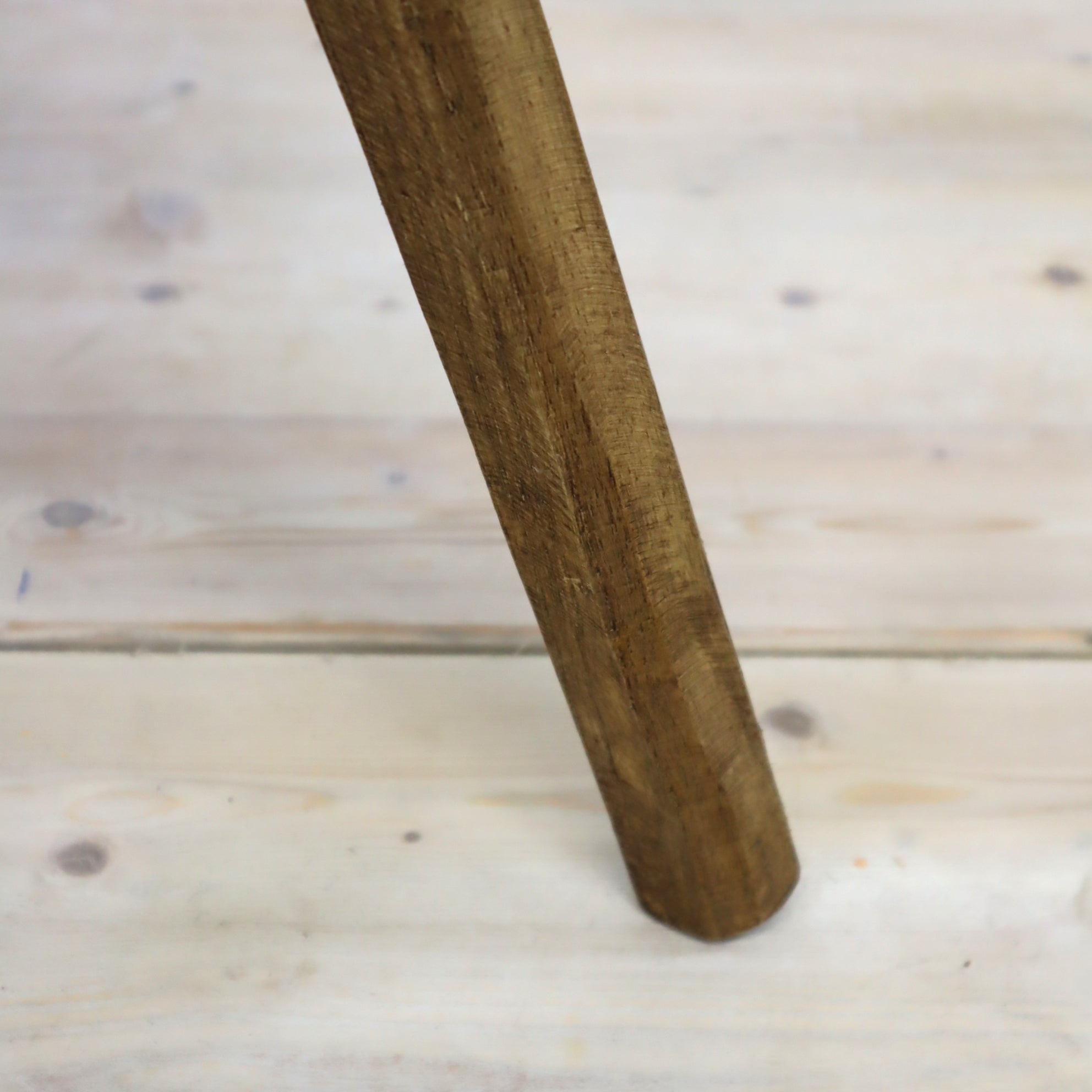 Rustic Hand Crafted Vintage Side Table Bench - 0912b – Mustard Vintage