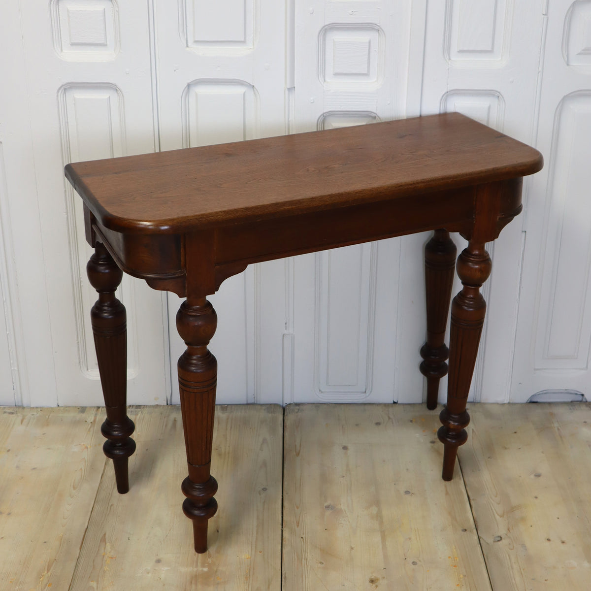 Antique Mahogany Console Side Table 1901 – Mustard Vintage