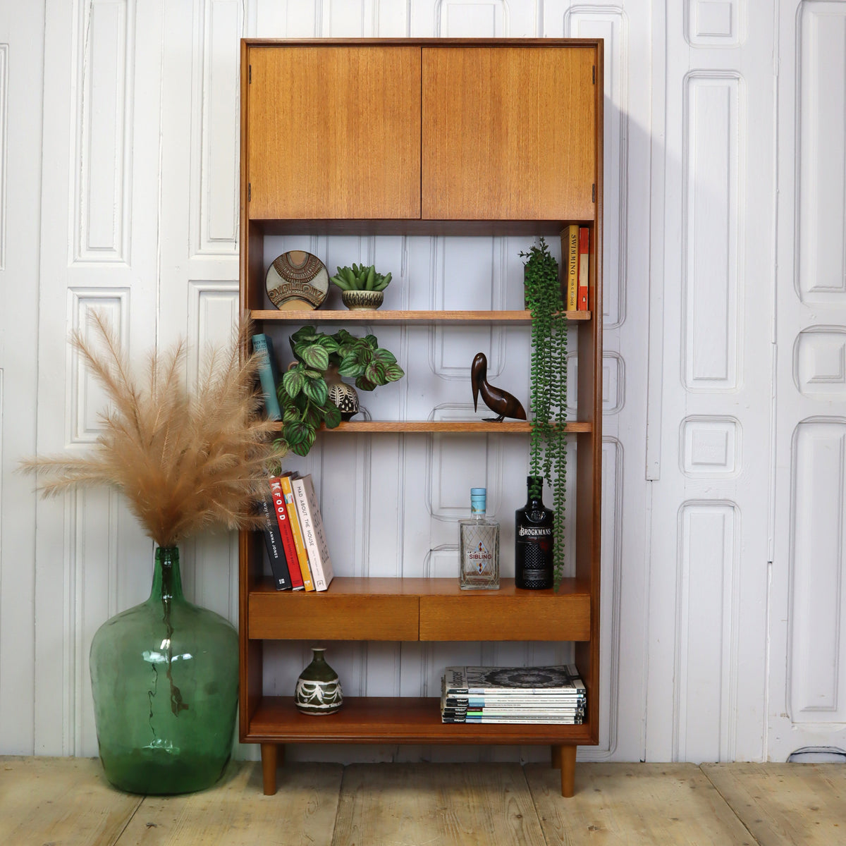 Vintage G Plan 'Form 5' Bookcase Shelving Unit - 1810b – Mustard Vintage