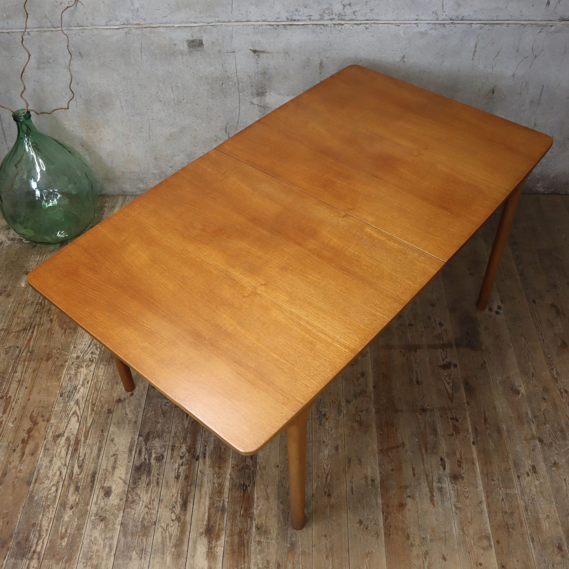 McIntosh Mid Century Teak Double Extending Dining Table - 1305b ...