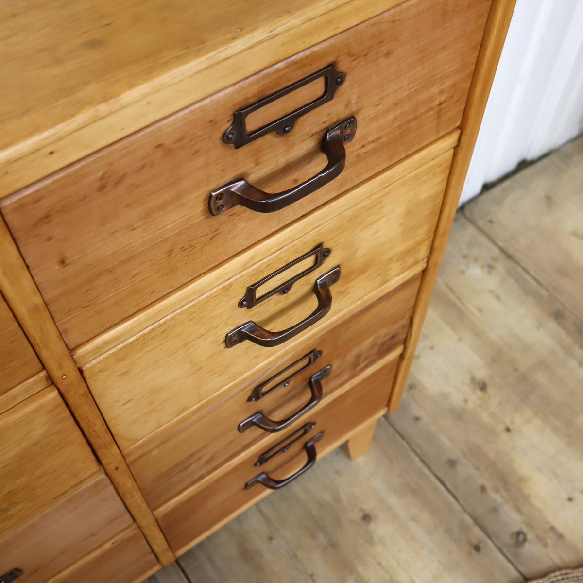 Vintage Rustic School Chest of Drawers 2504f – Mustard Vintage