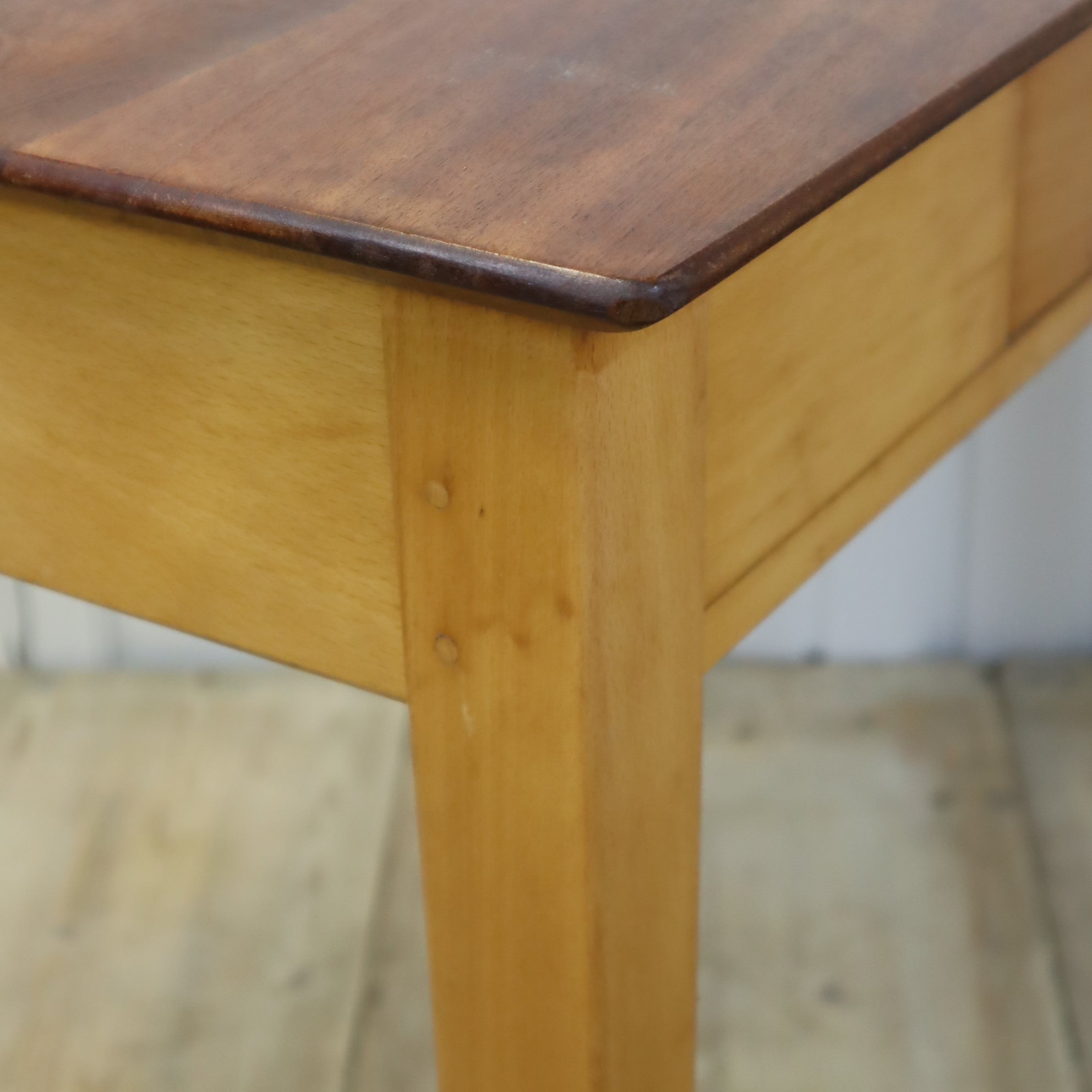 Mid Century Rustic School Desk 2303a – Mustard Vintage