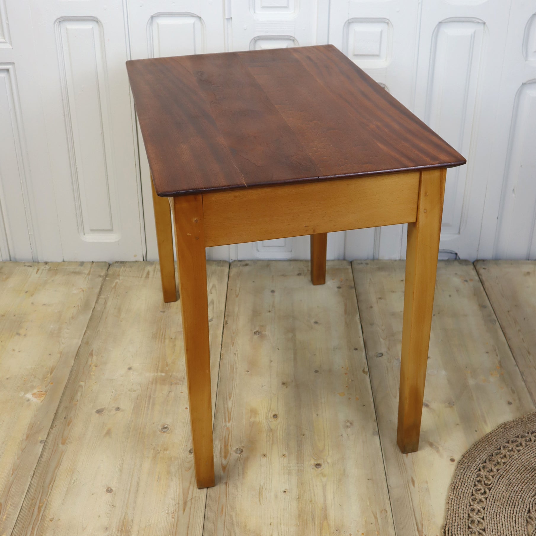 Mid Century Rustic School Desk 2303a – Mustard Vintage