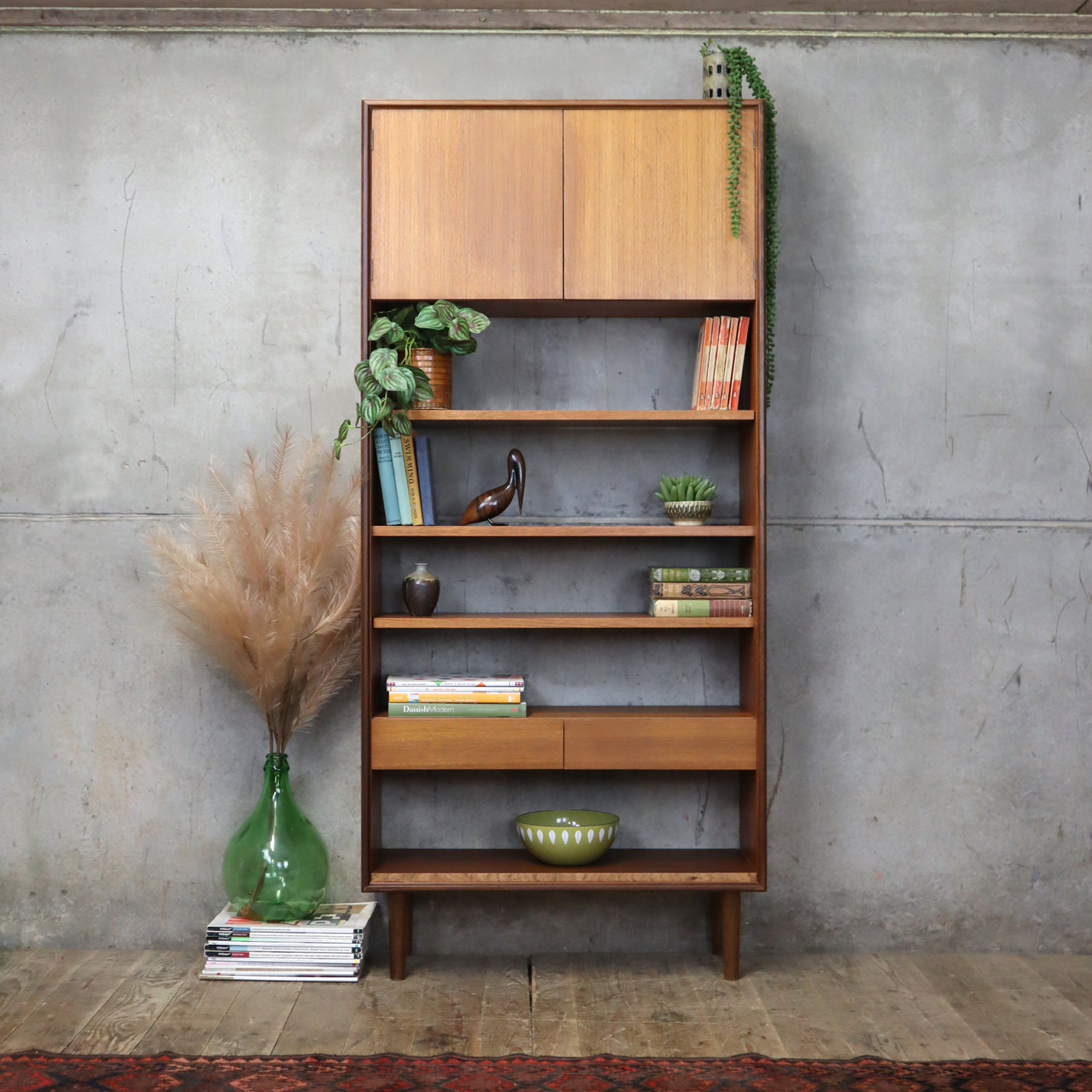 Vintage G-Plan 'Form 5' Bookcase Shelving Unit - 2906e – Mustard Vintage