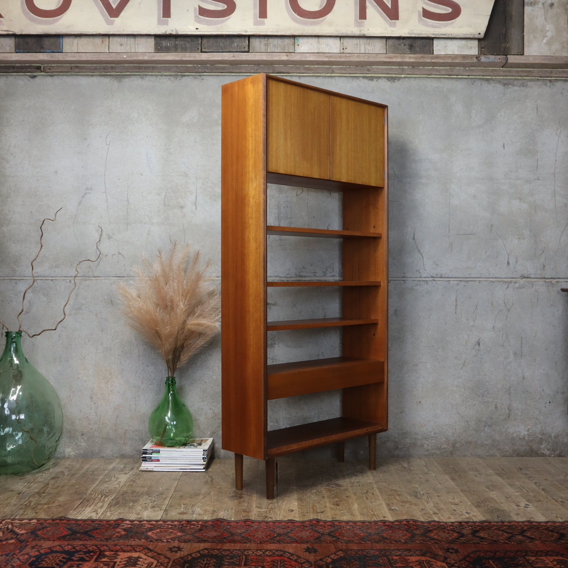 Vintage G-Plan 'Form 5' Bookcase Shelving Unit - 2906e – Mustard Vintage