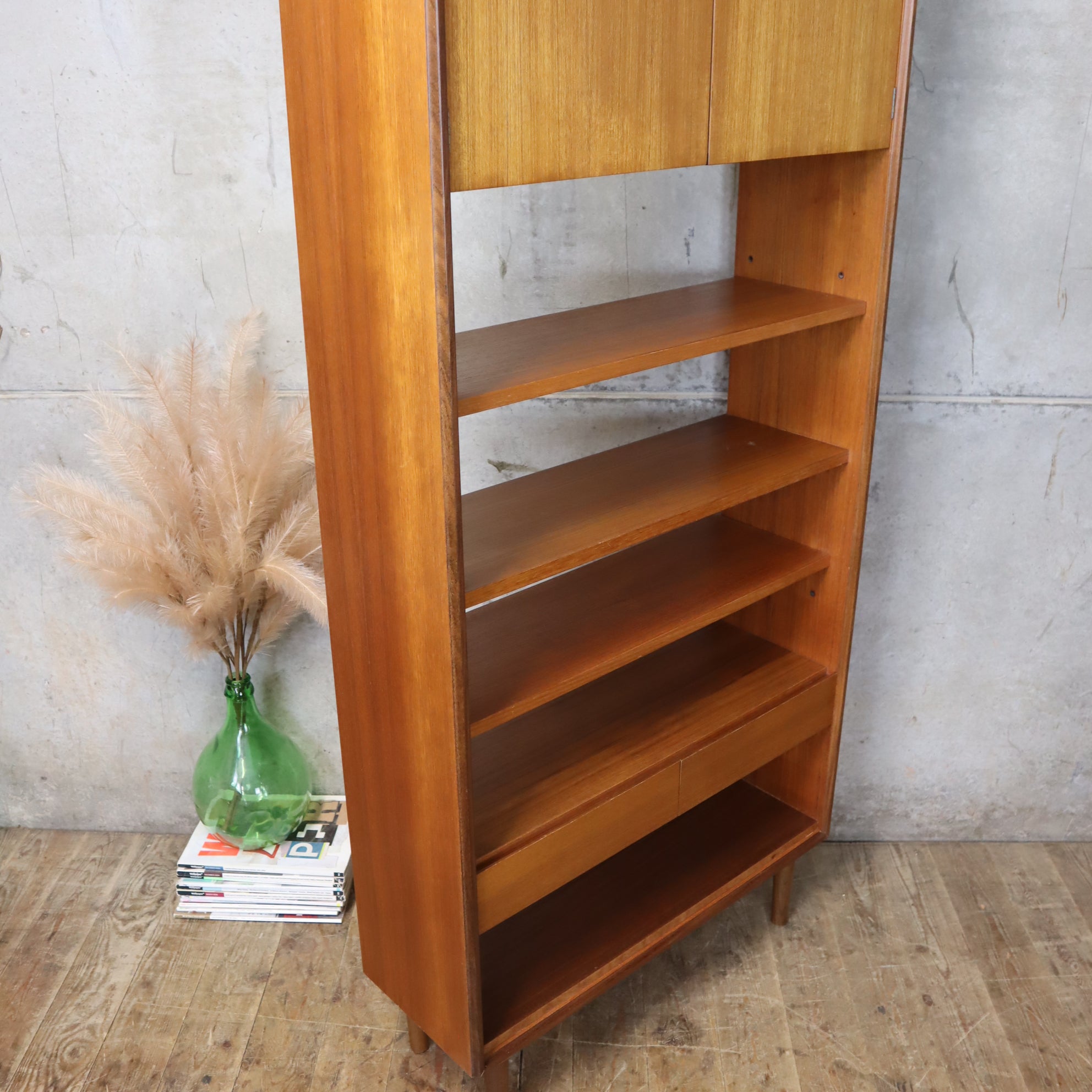 Vintage G-Plan 'Form 5' Bookcase Shelving Unit - 2906e – Mustard Vintage