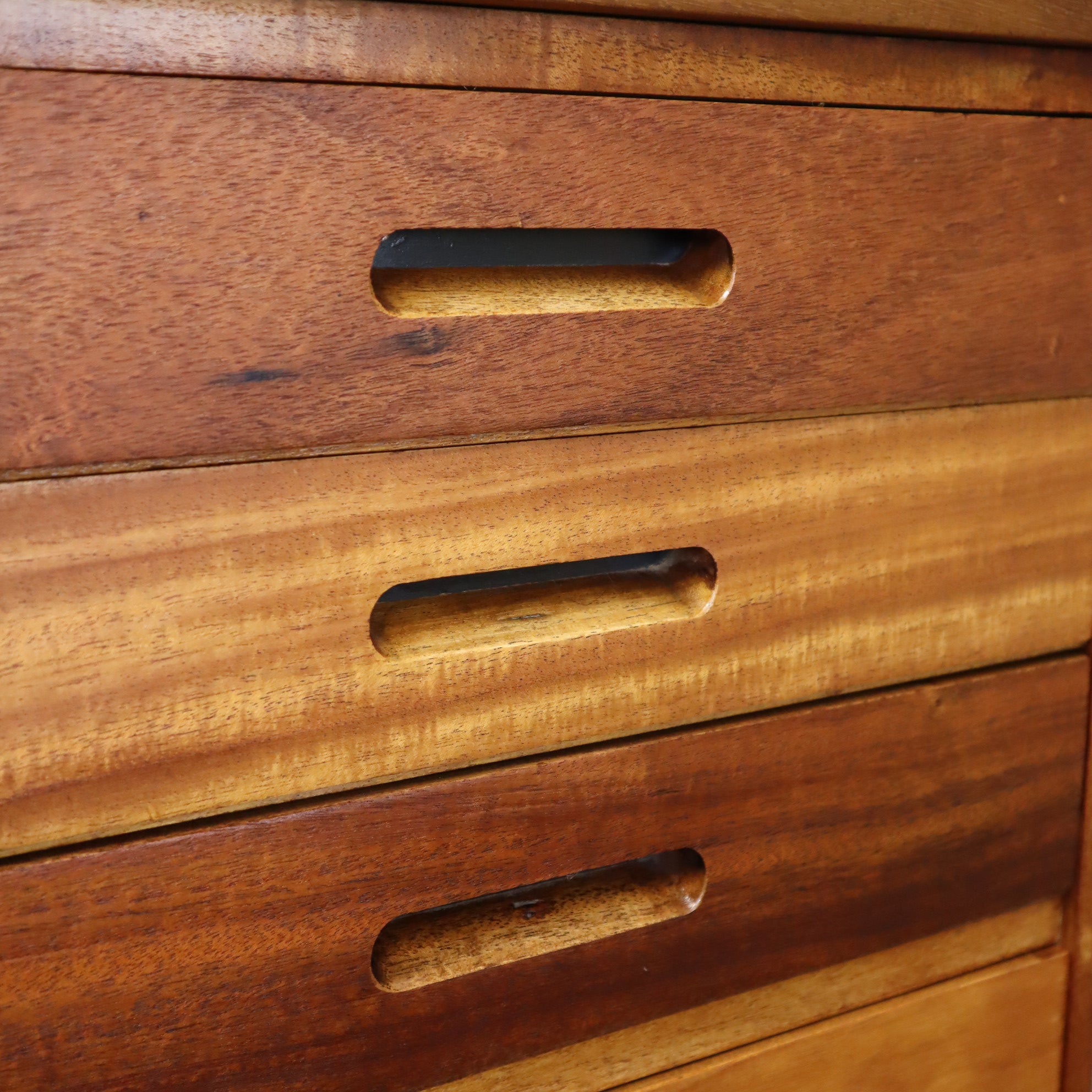 Mid Century Reclaimed Plan Chest / School Drawers - 1712d – Mustard Vintage