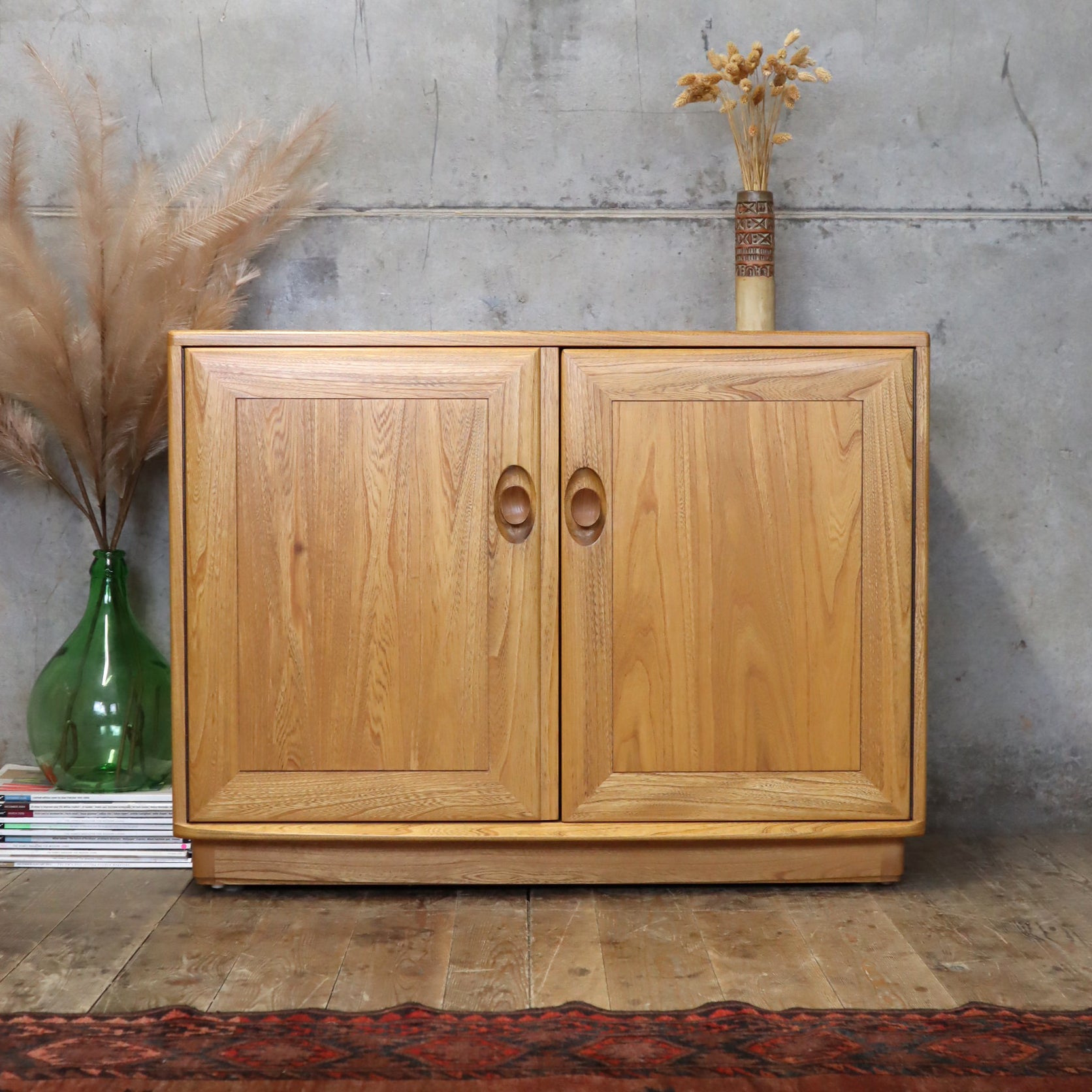 Vintage Ercol Windsor Sideboard / Cabinet – 2810h (Two of a Pair ...