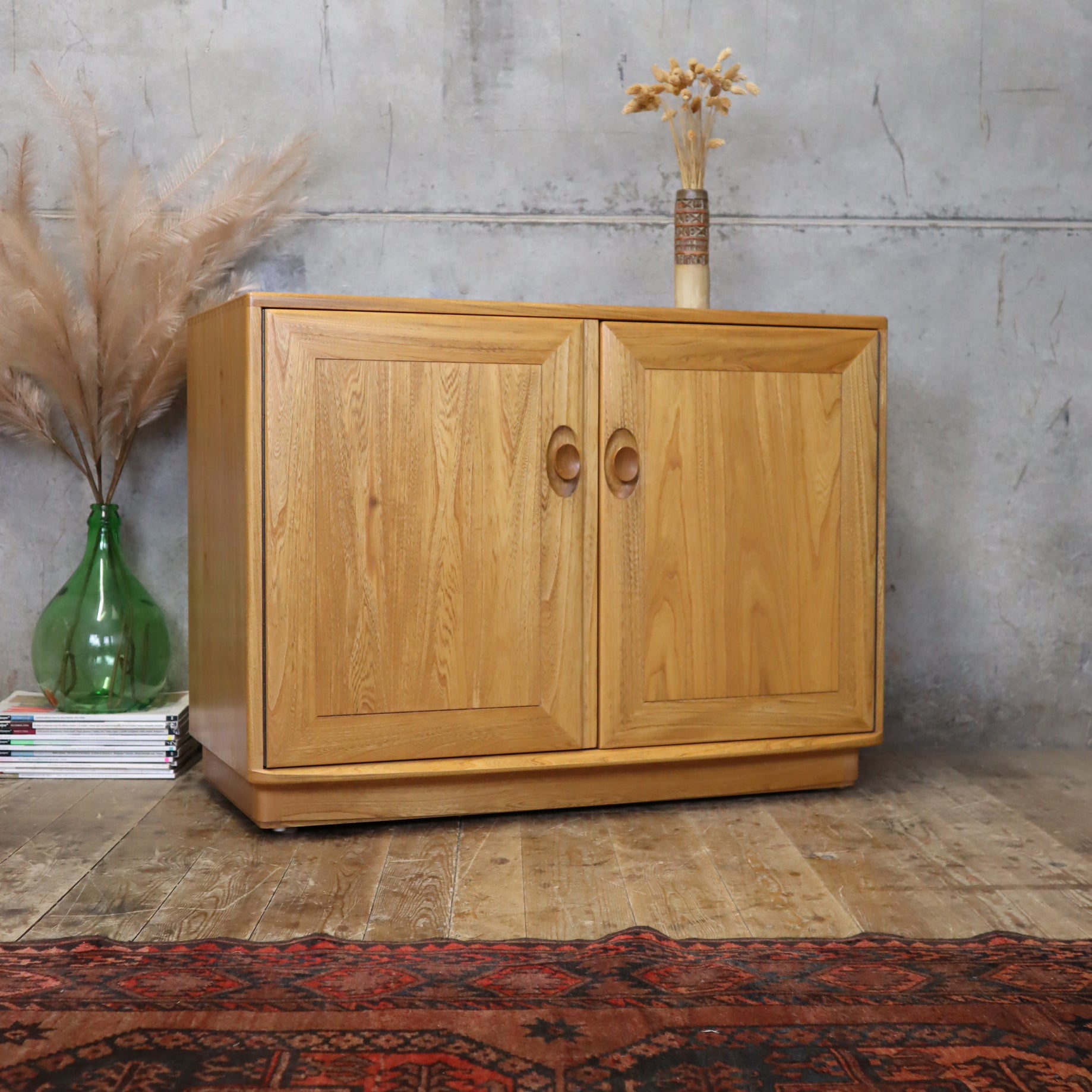 Vintage Ercol Windsor Sideboard / Cabinet – 2810h (Two of a Pair ...