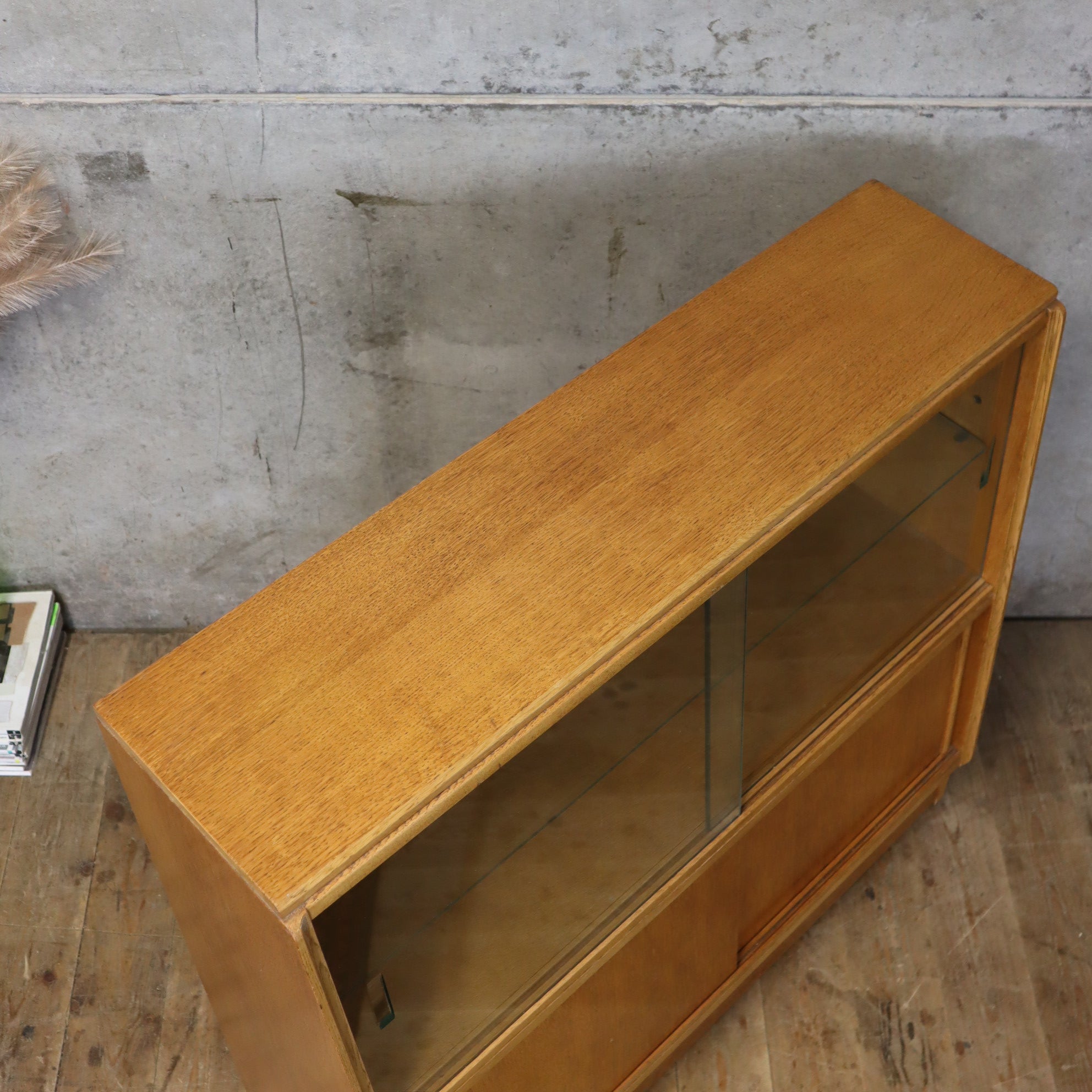 Vintage G-Plan Brandon Display Cabinet – 2403a – Mustard Vintage