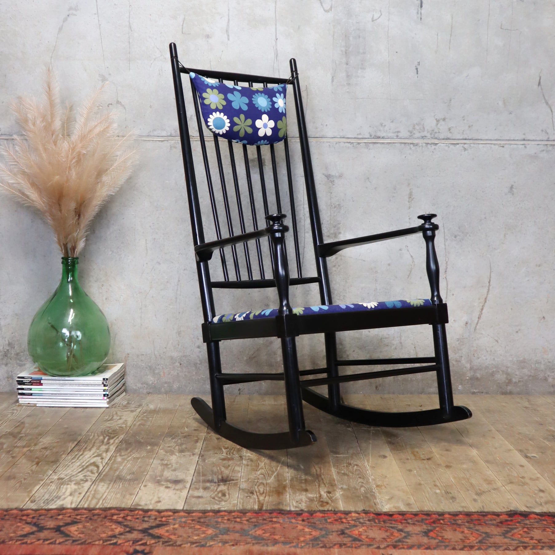 Mid Century 'Isabella' Swedish 'Gemla' Rocking Chair – 2209f – Mustard ...