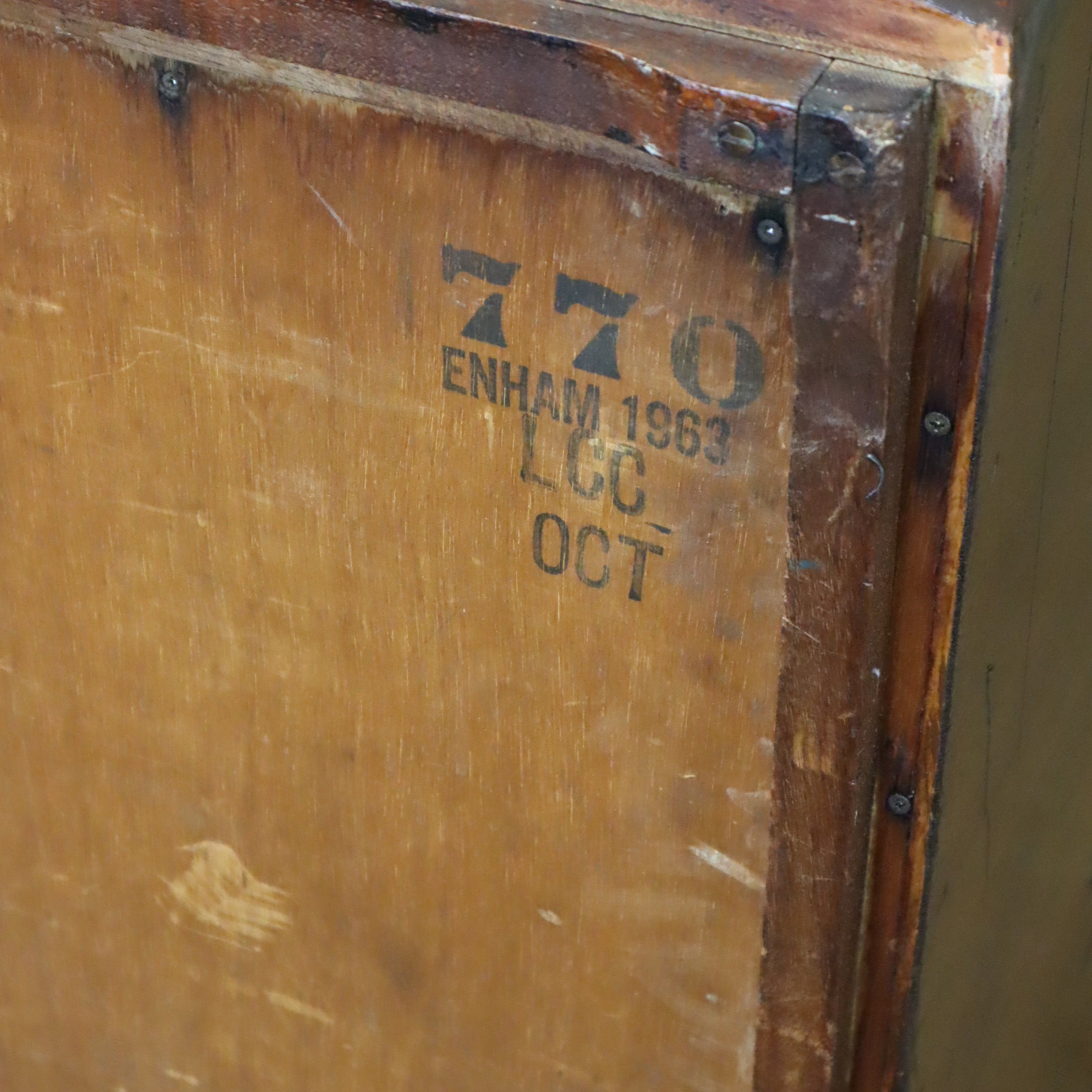 Mid Century Architects School Plan Chest - 1504f – Mustard Vintage