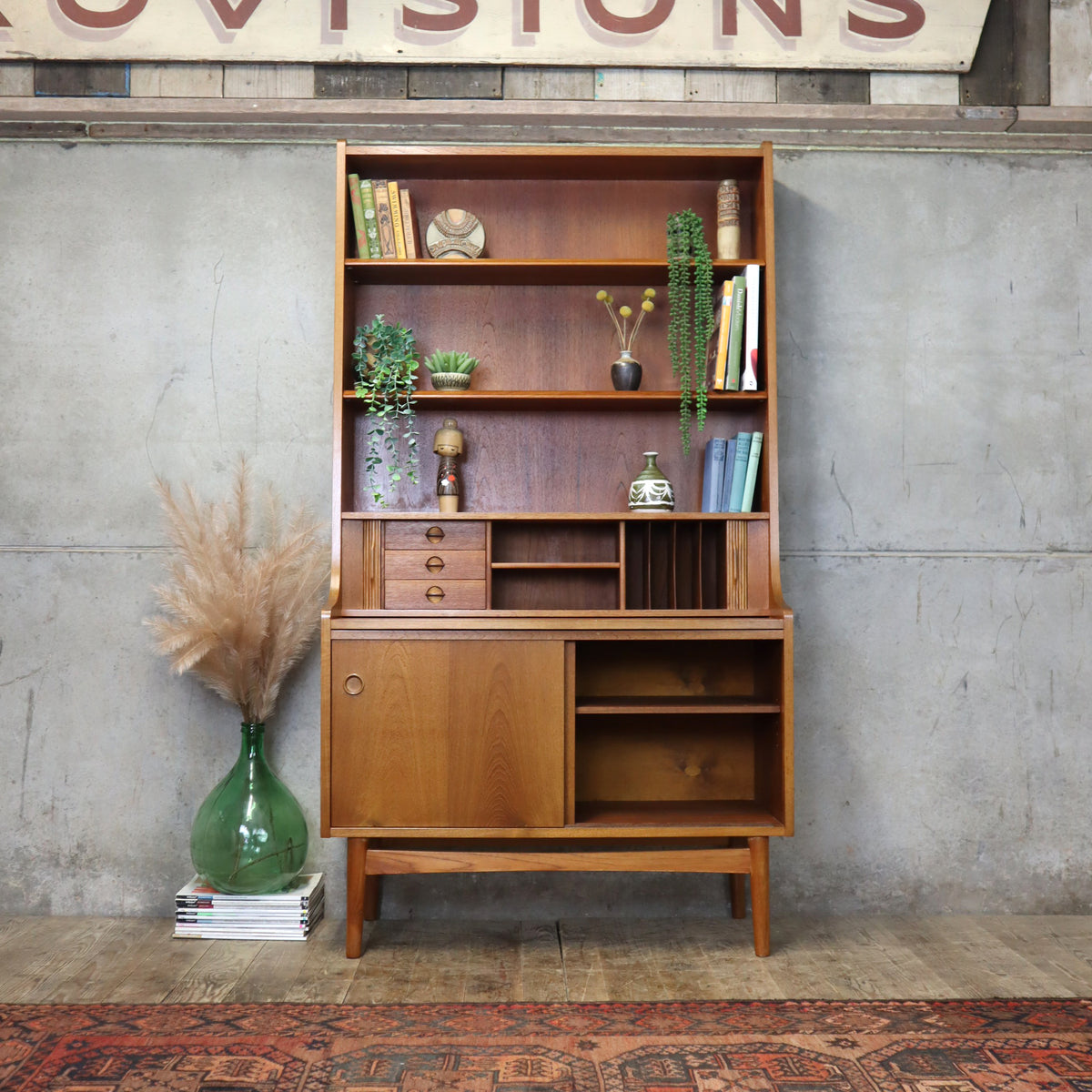 Mid Century Børge Mogensen Bureau / Shelving / Desk Unit - 0209c ...