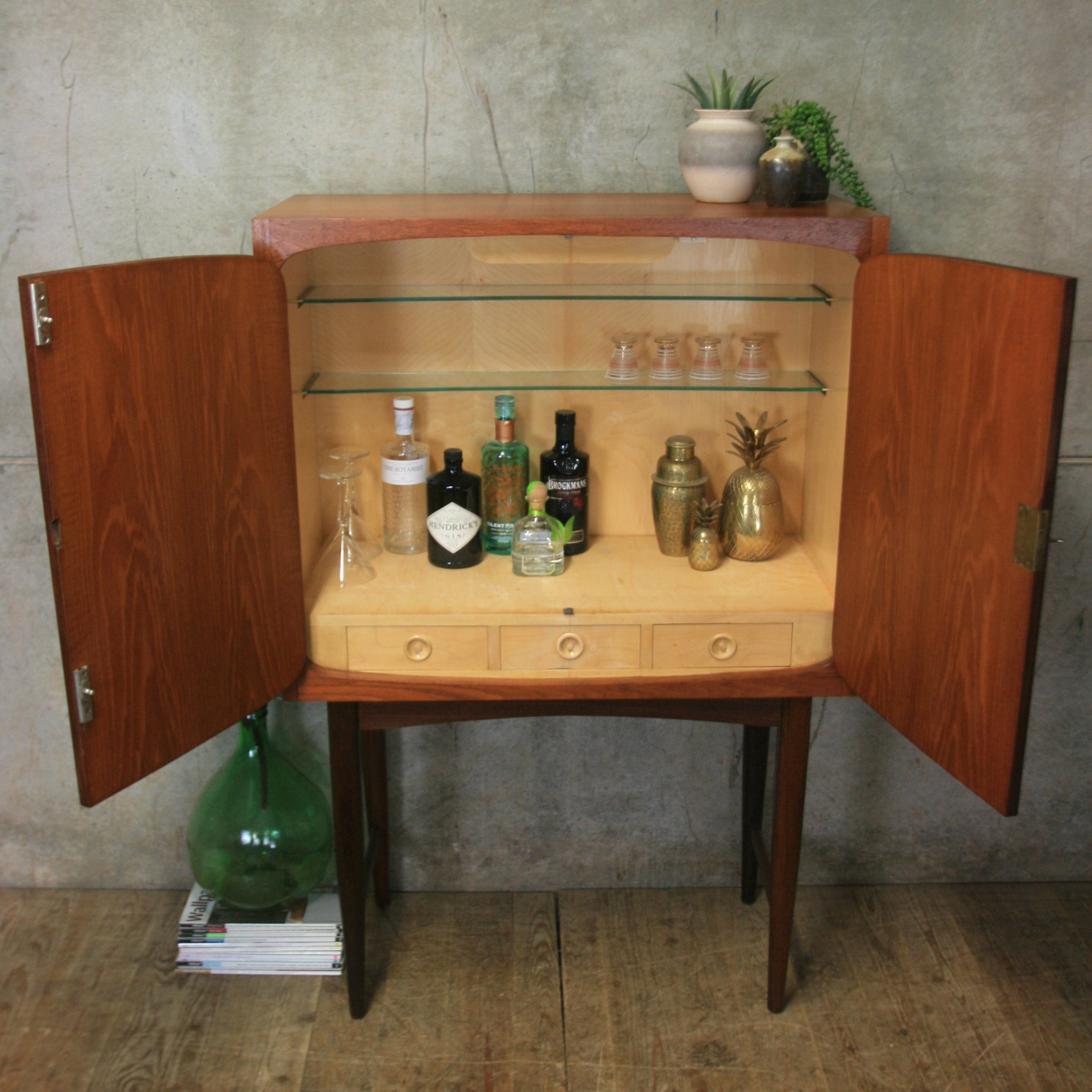 old drinks cabinet