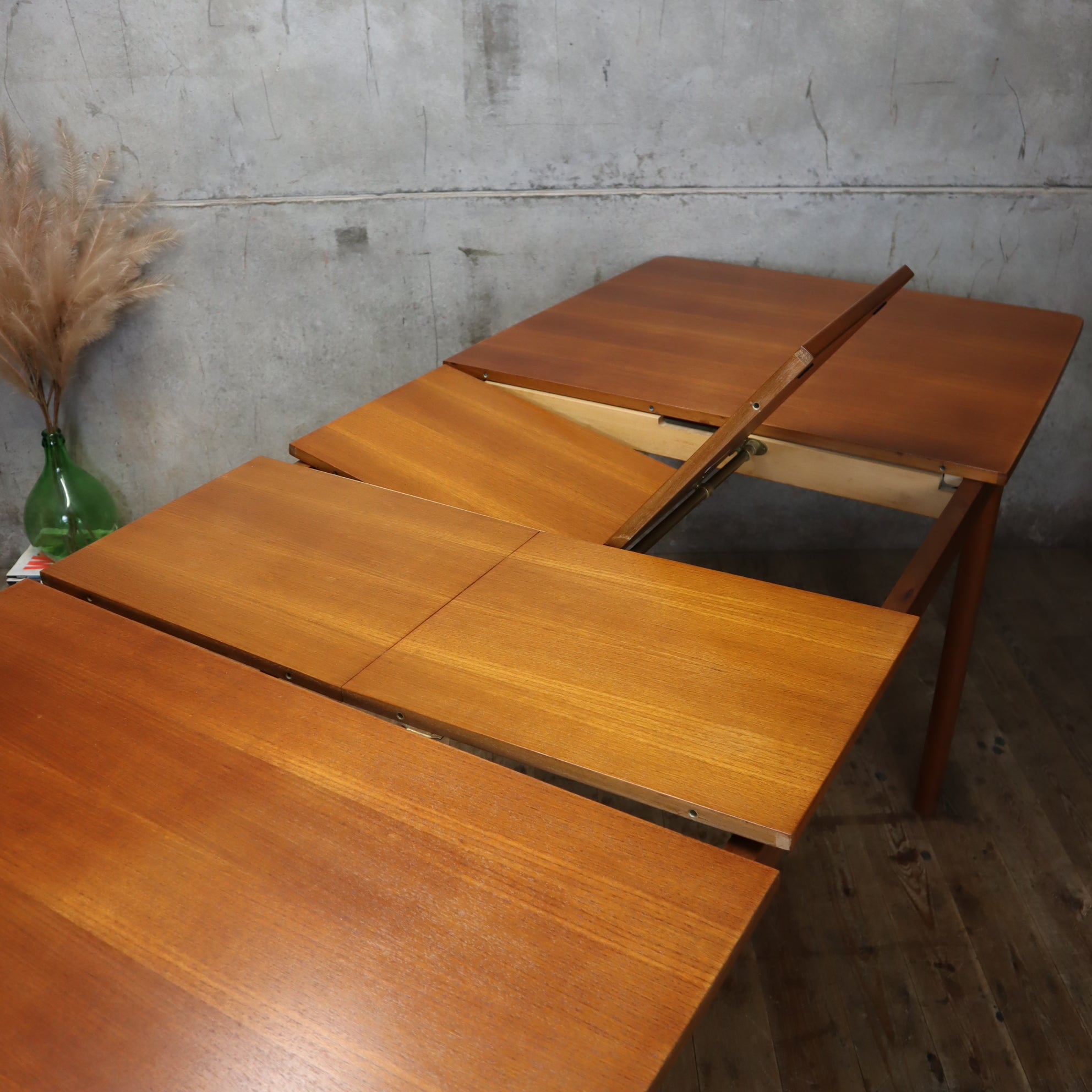 McIntosh Mid Century Teak Double Extending Dining Table - 2511c ...