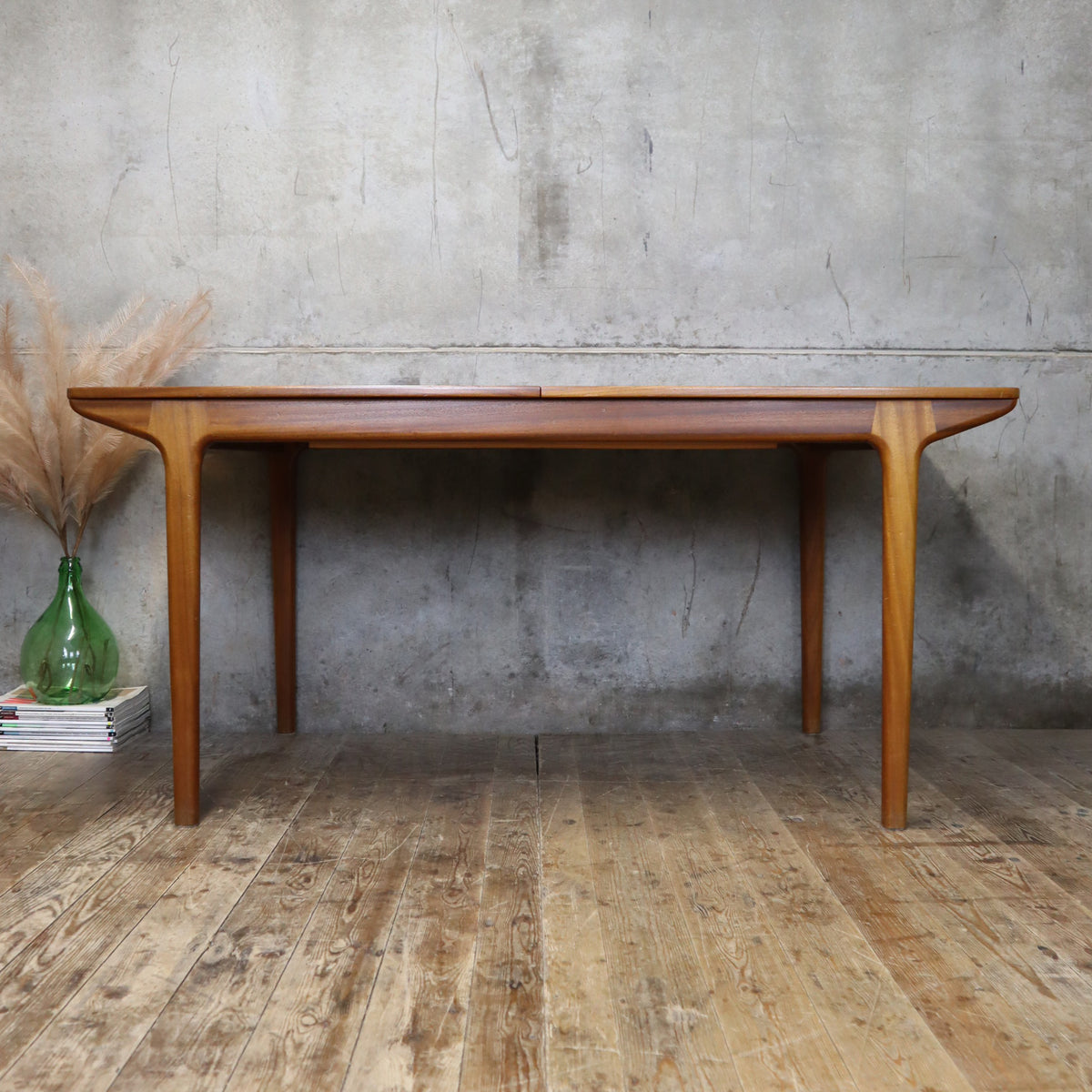 McIntosh Mid Century Teak Double Extending Dining Table - 2810f ...