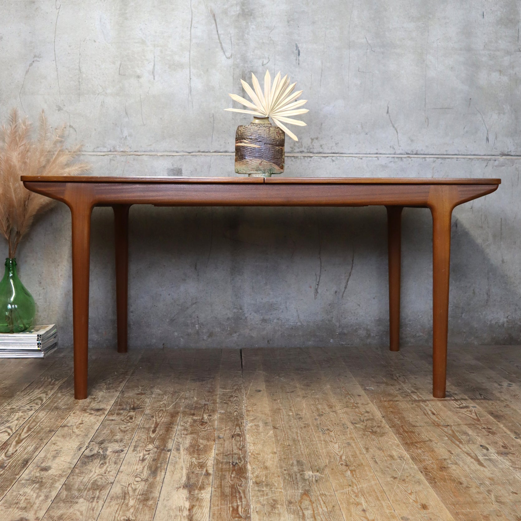 McIntosh Mid Century Teak Double Extending Dining Table - 2511c ...