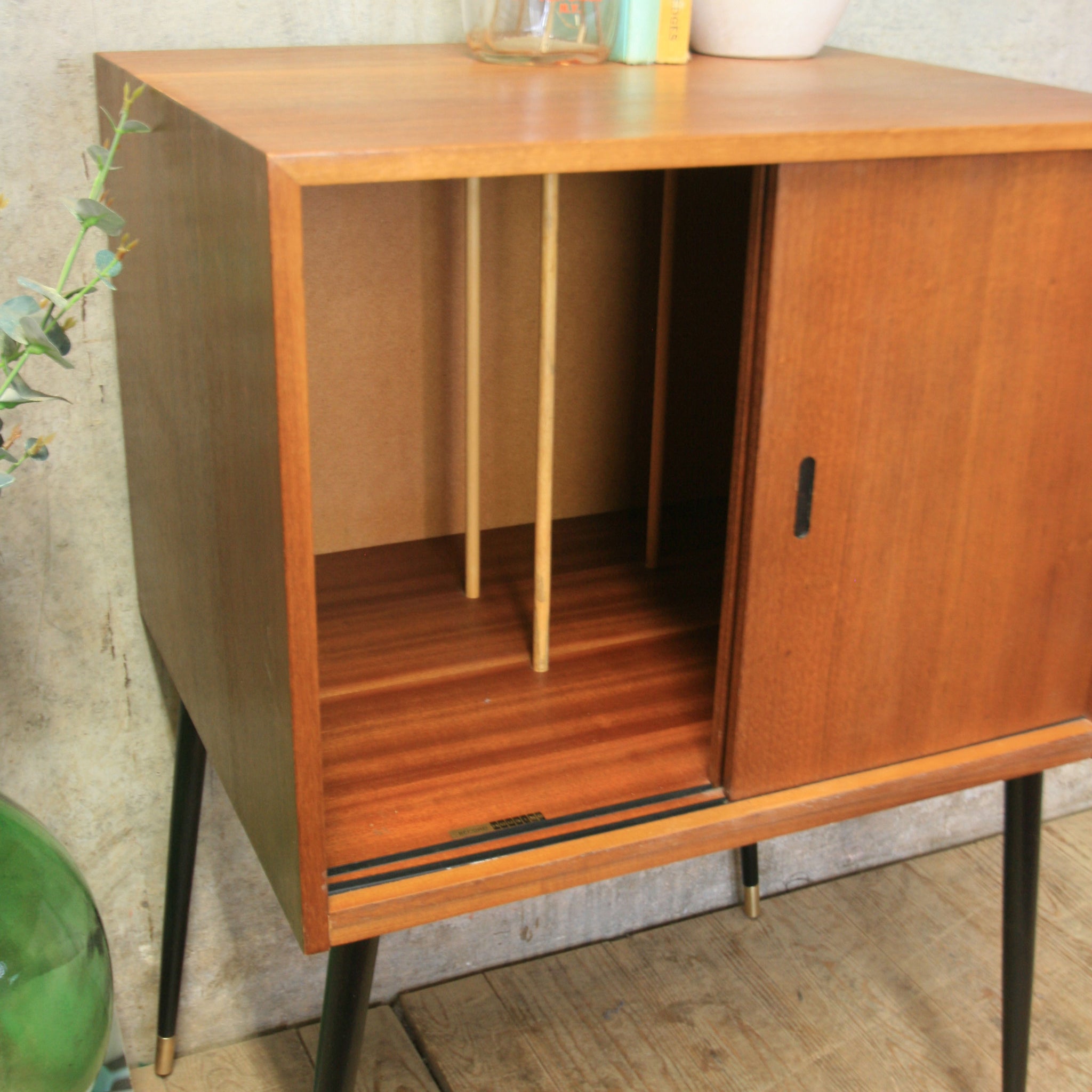 Vintage LP Vinyl Record Cabinet - 0805d – Mustard Vintage