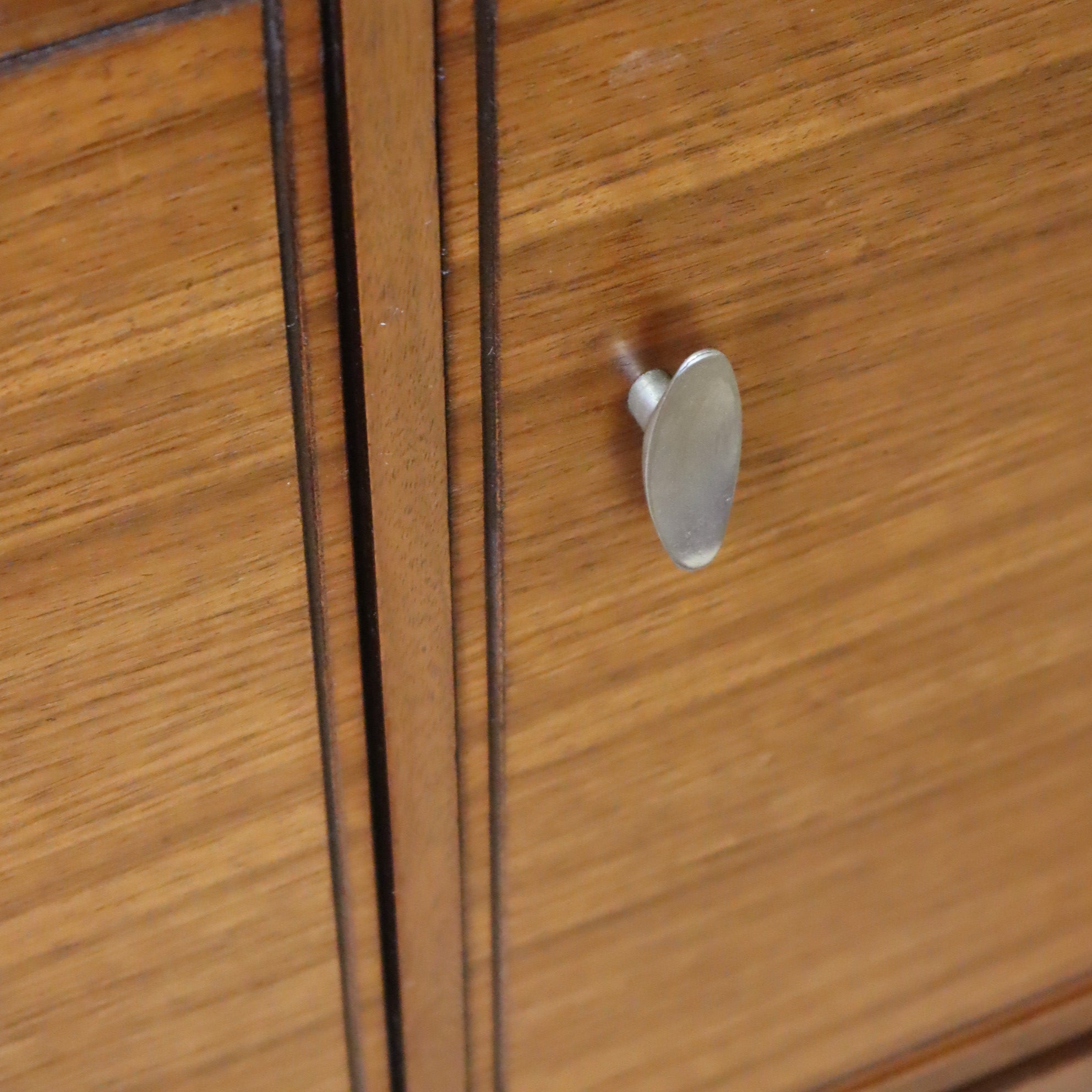 Mid Century Small Walnut Sideboard - 0807f – Mustard Vintage