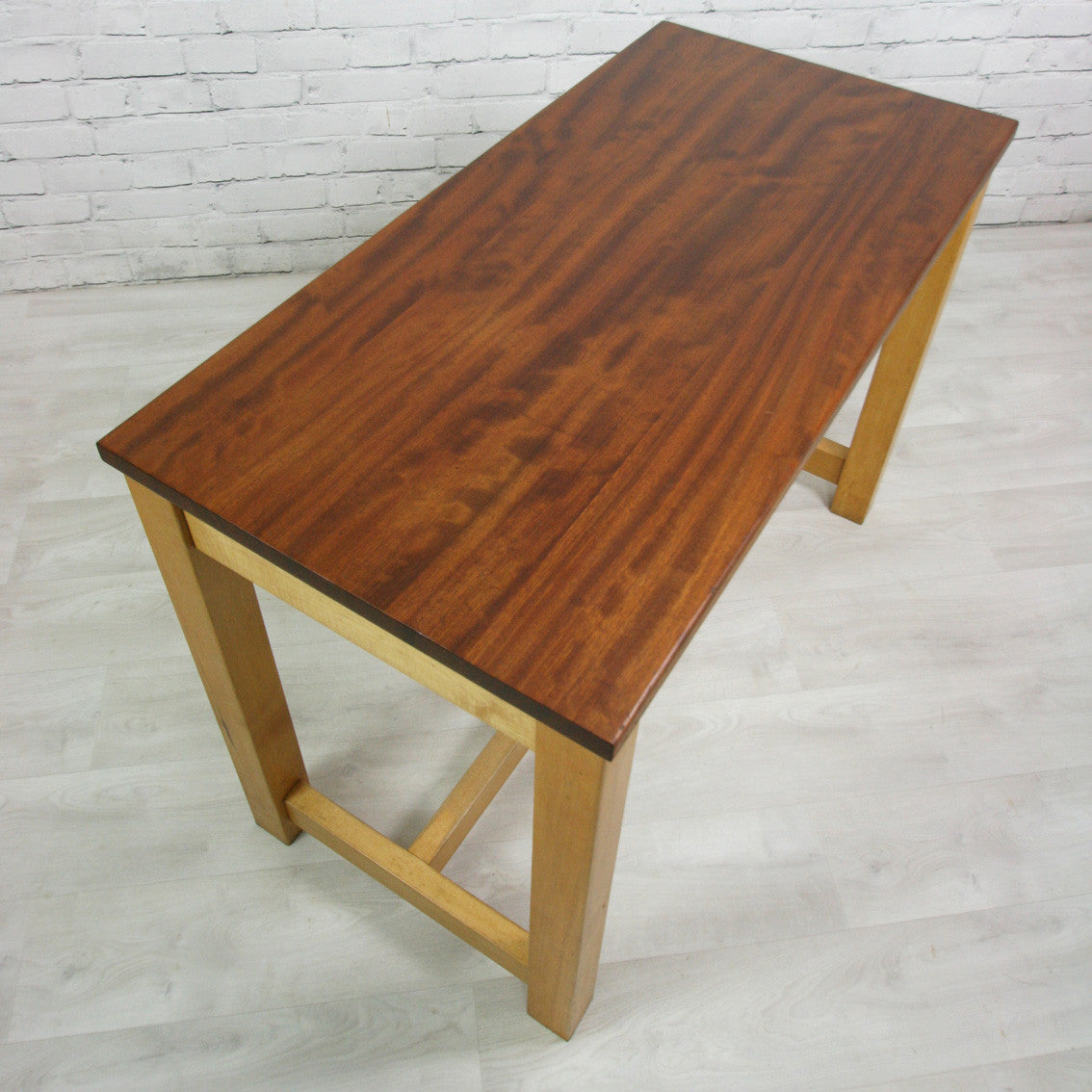 Vintage School Laboratory Table **Restored To Order** – Mustard Vintage