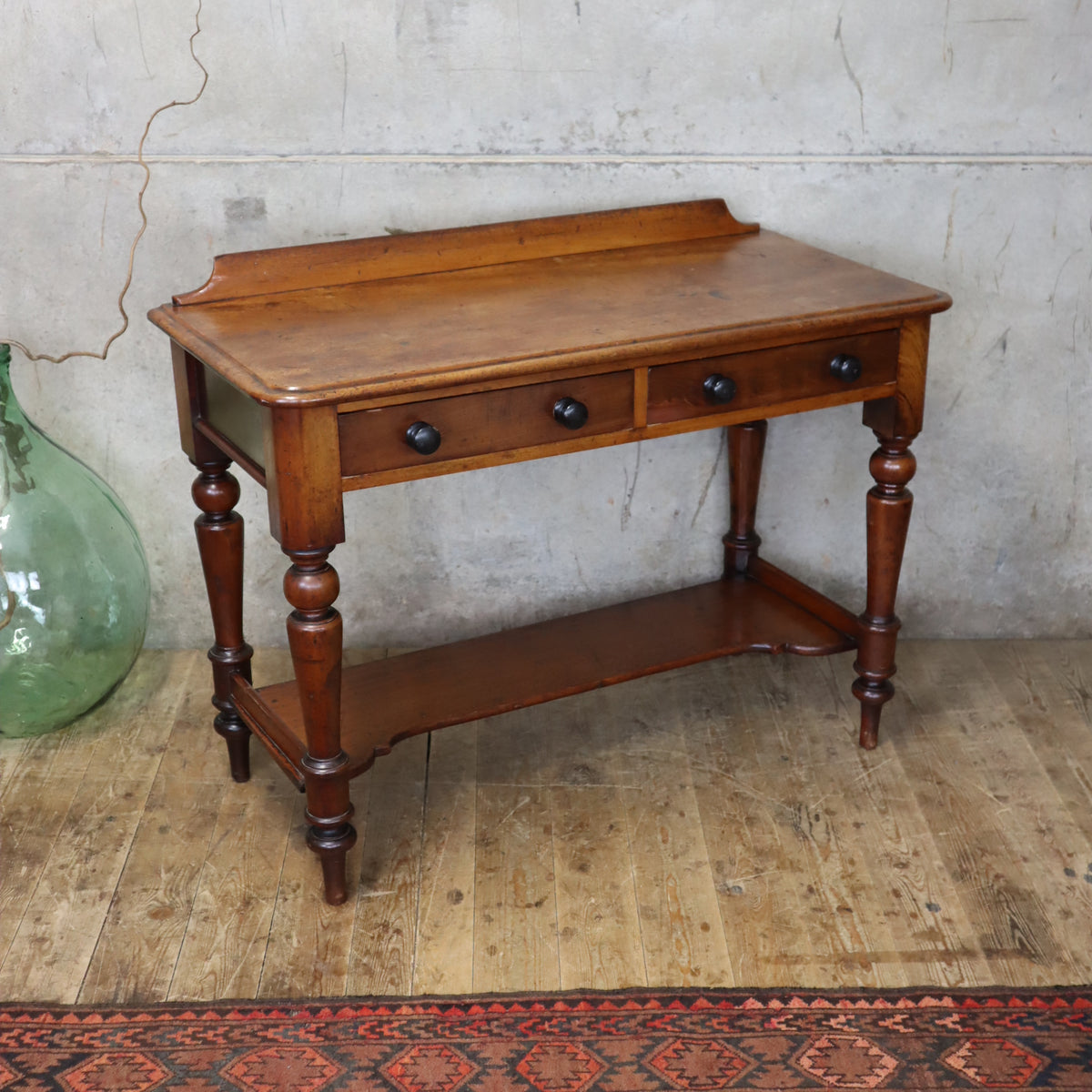 Antique Vintage Mahogany Side / Console Table - 1202d – Mustard Vintage