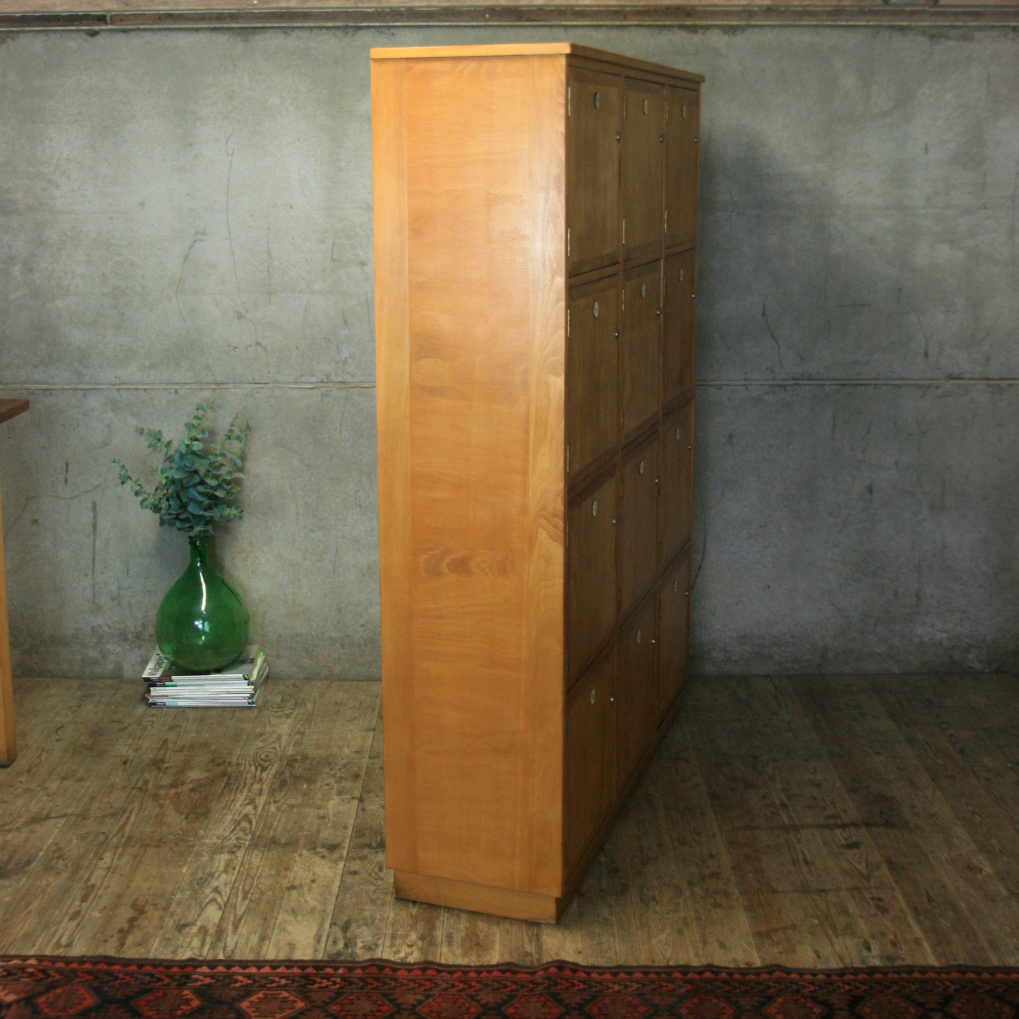Vintage School Gym Wooden Lockers - 2606g – Mustard Vintage