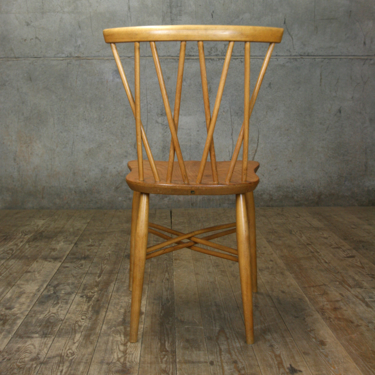X1 Rare Mid Century Ercol Candlestick Chiltern Chair #0914 – Mustard ...