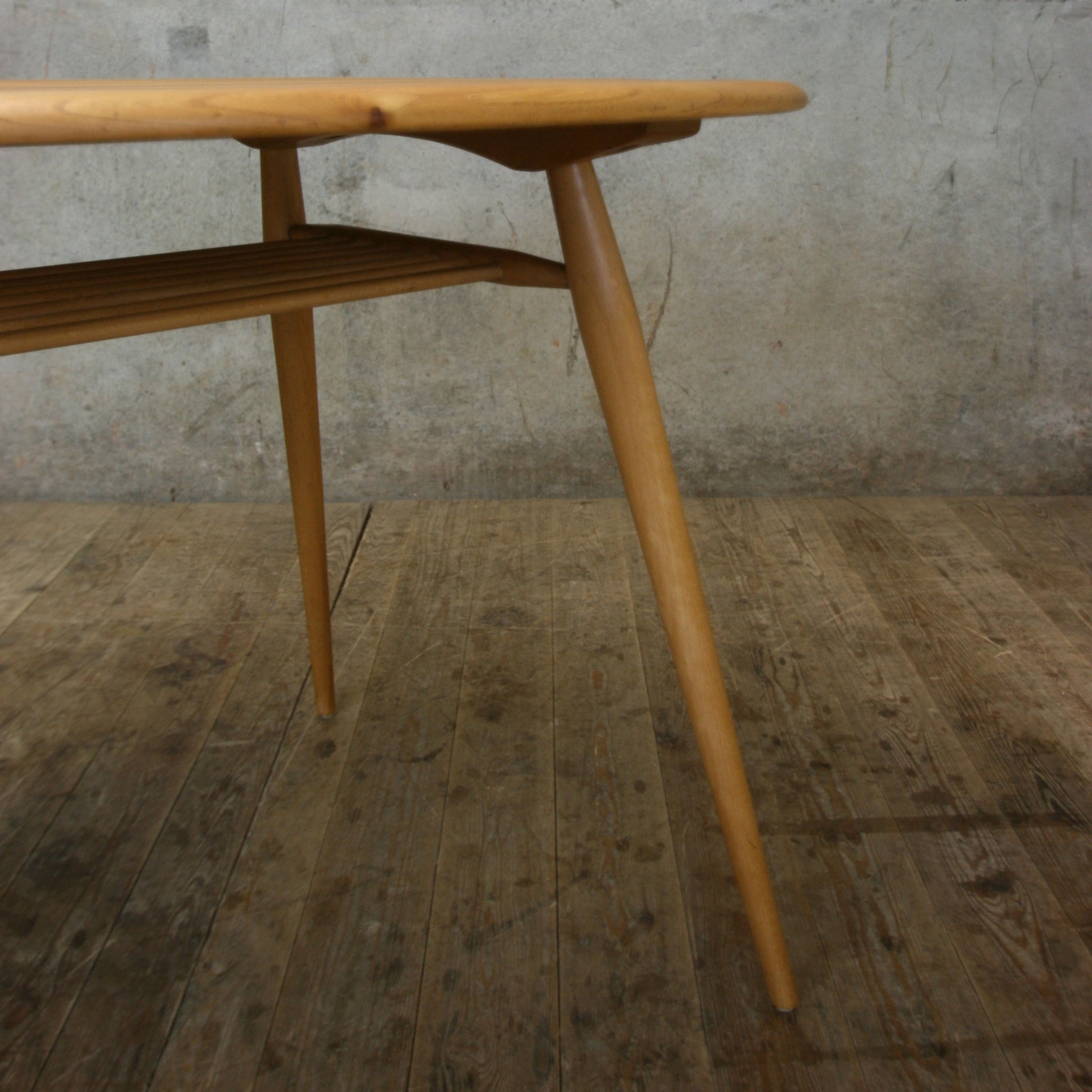 Mid Century Ercol Model 396 Breakfast Table - 0212d – Mustard Vintage