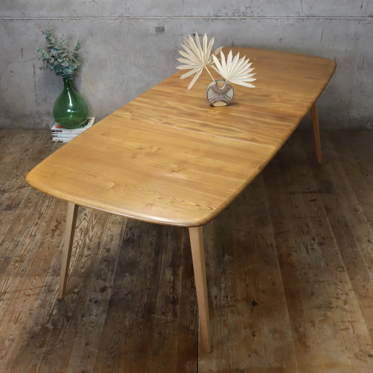 Mid Century Ercol Grand Windsor Extending Dining Table - 1008f ...