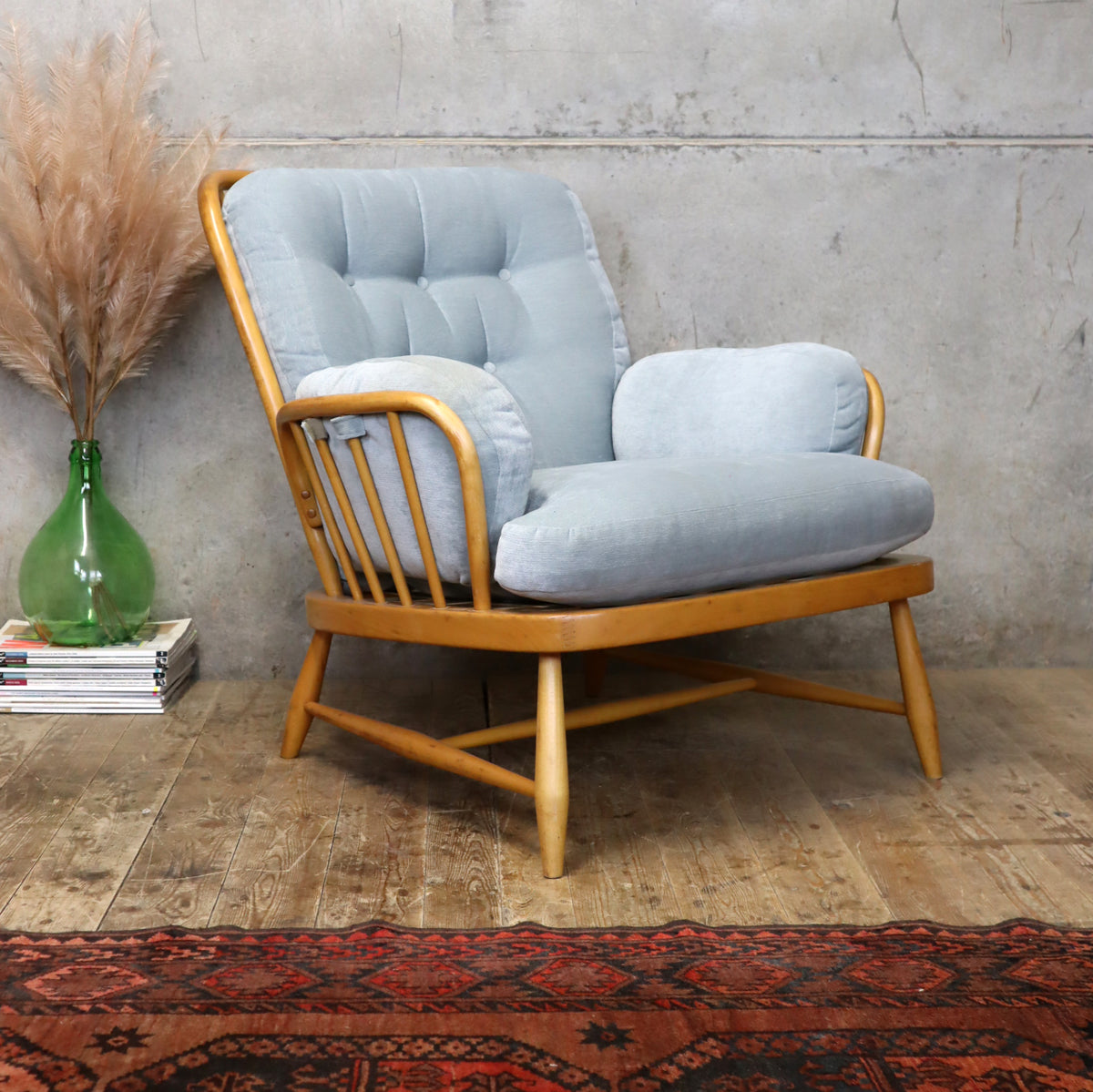 Vintage Ercol Jubilee Armchair - 2701g – Mustard Vintage