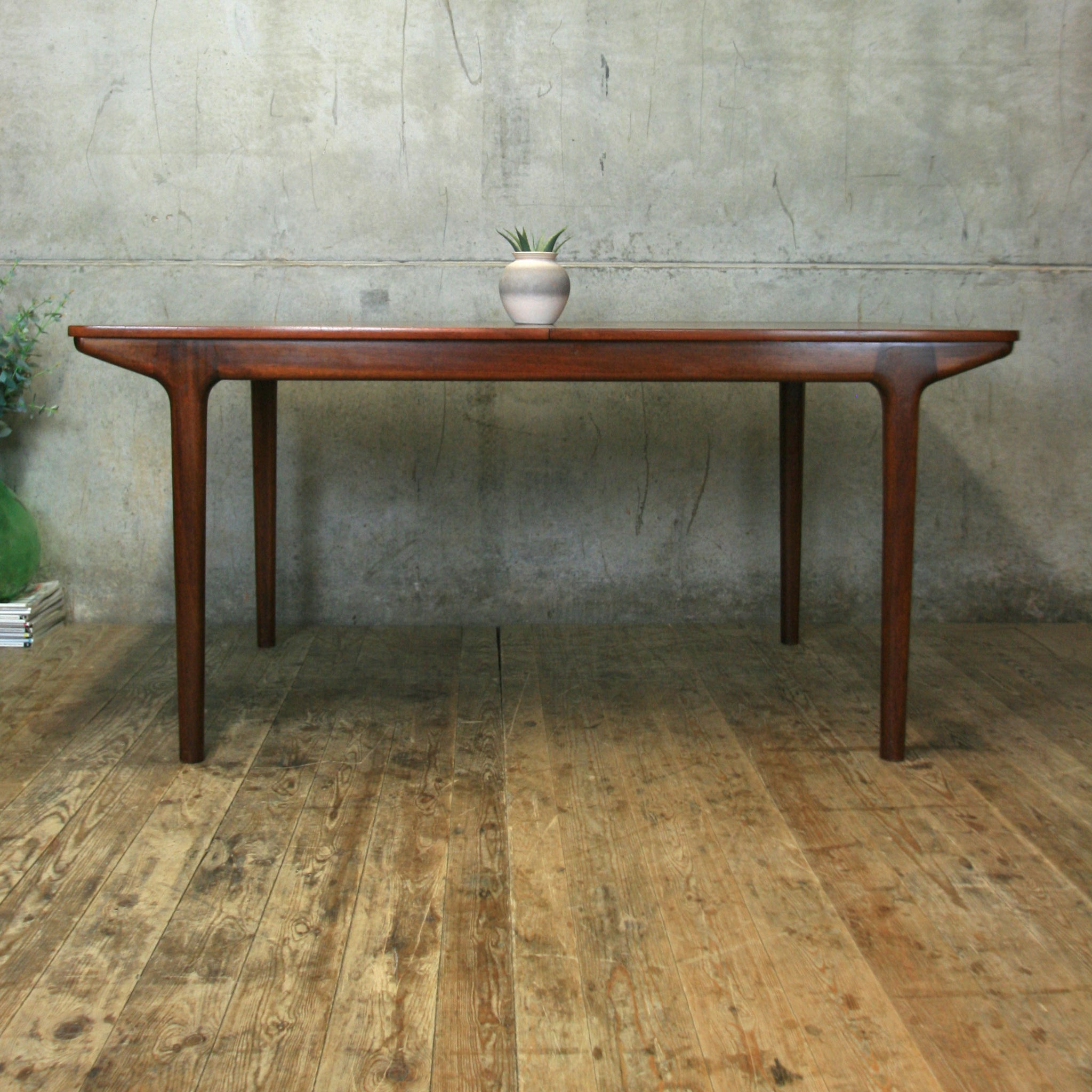 McIntosh Mid Century Rosewood Double Extending Dining Table - 1709m ...