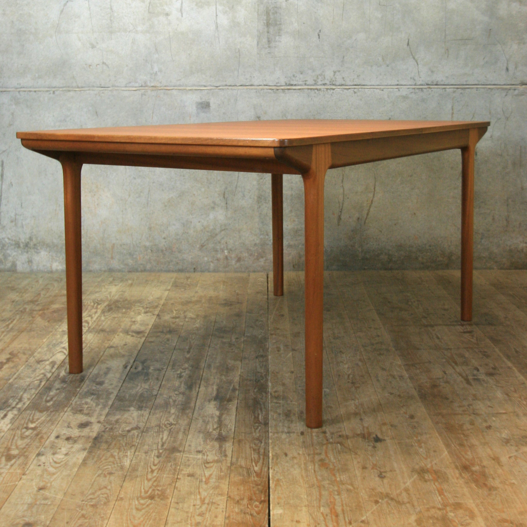 McIntosh Mid Century Teak Double Extending Dining Table - 1712k ...