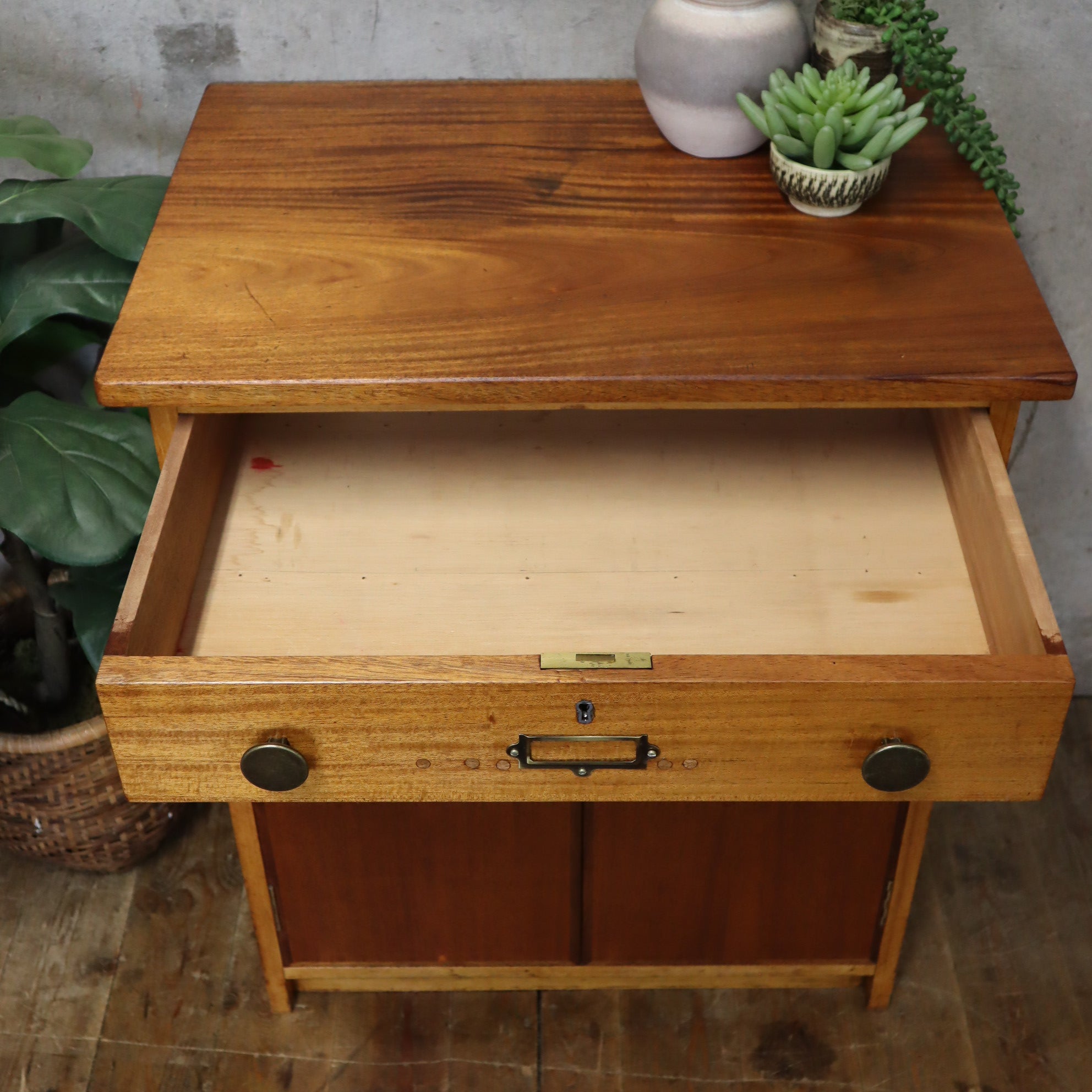 Vintage School Single Laboratory Cabinet - 1709e – Mustard Vintage