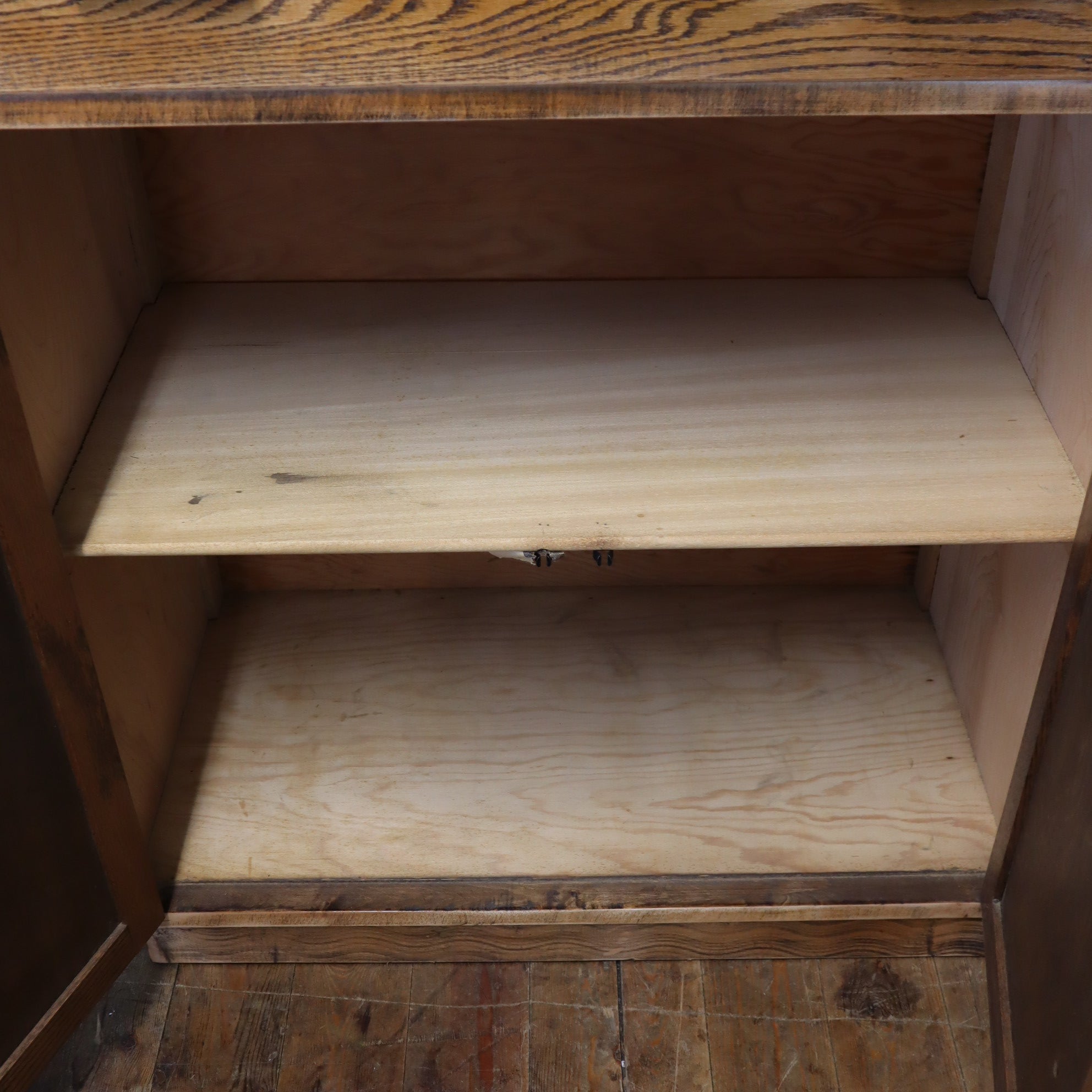 Vintage Oak Rustic Storage Cupboard - 2611d – Mustard Vintage