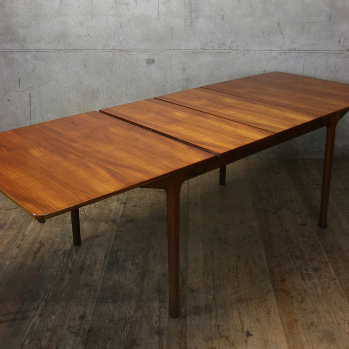 Mid Century McIntosh Teak Extending Dining Table – Mustard Vintage
